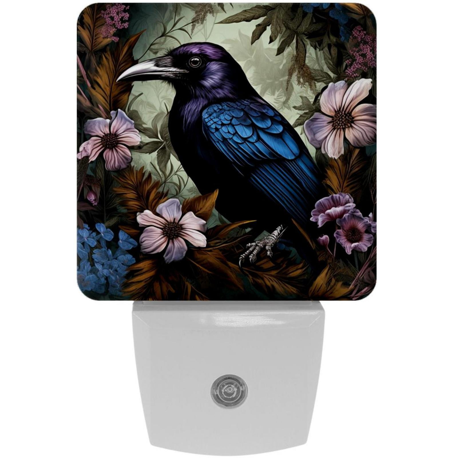 Crow LED Square Night Lights - Energy Efficient and Stylish Bedroom ...