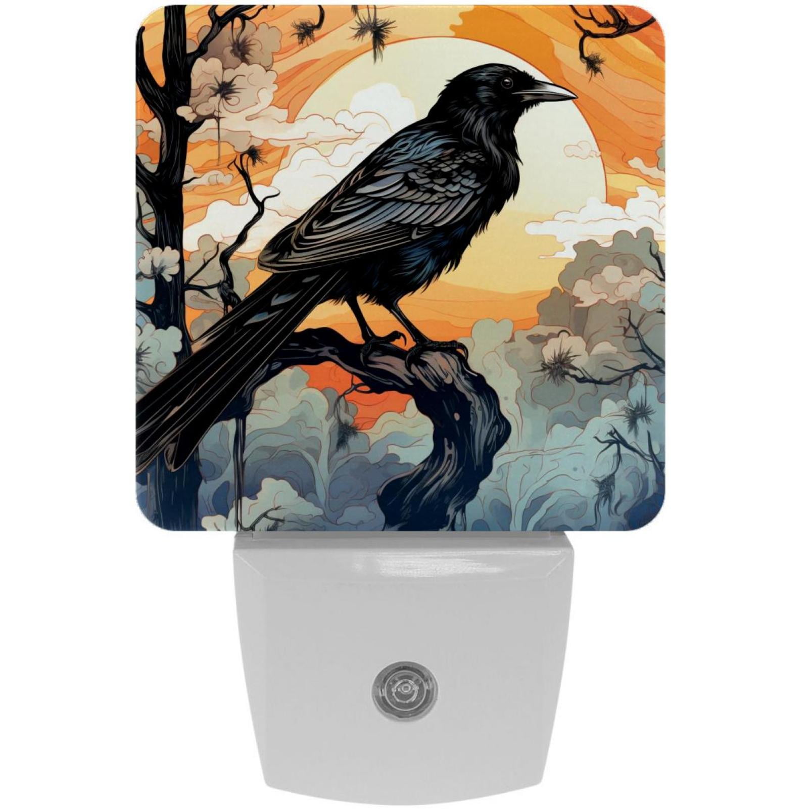 Crow LED Square Night Lights: Energy-Efficient and Stylish Illumination ...