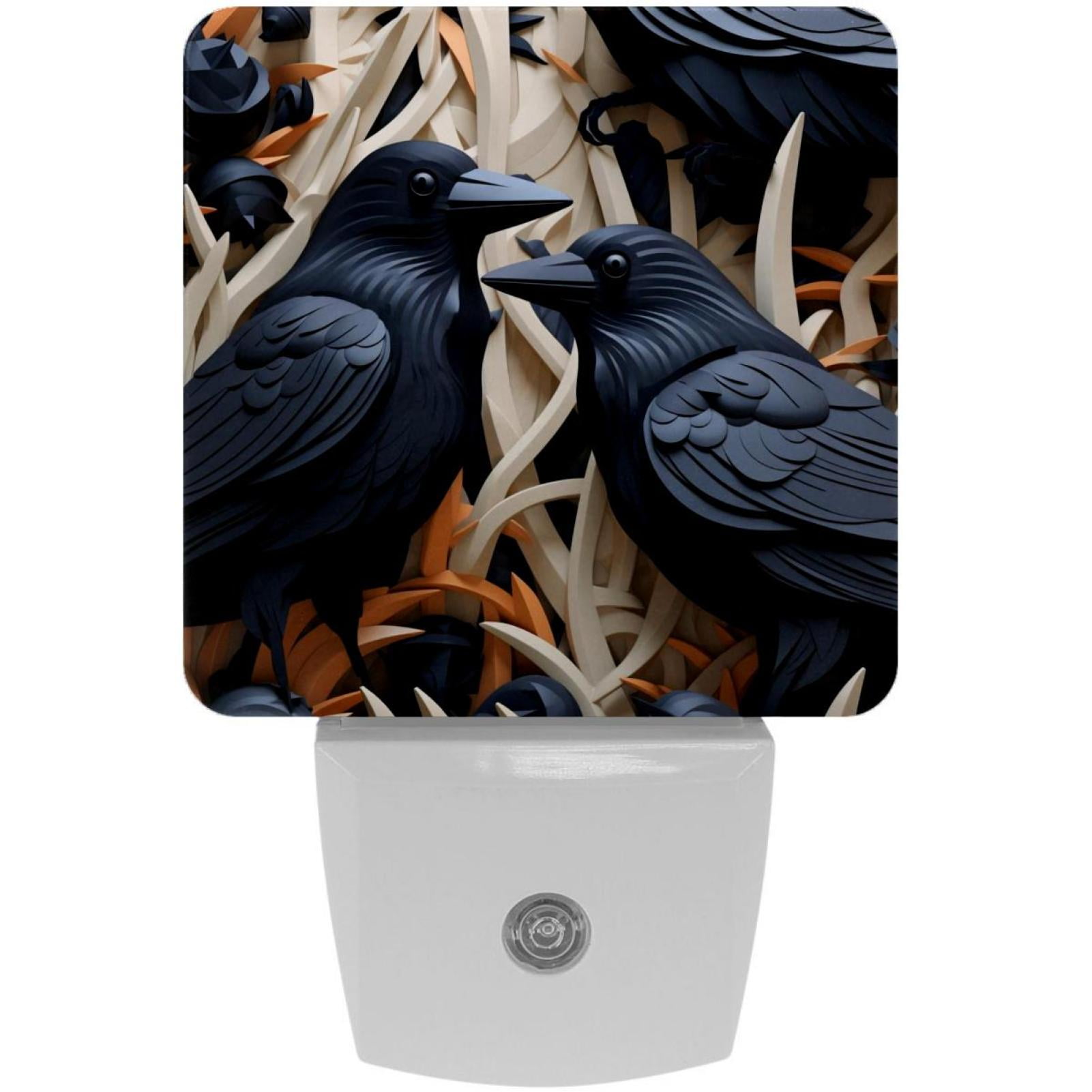 Crow LED Square Night Lights - Energy Efficient and Stylish Room ...