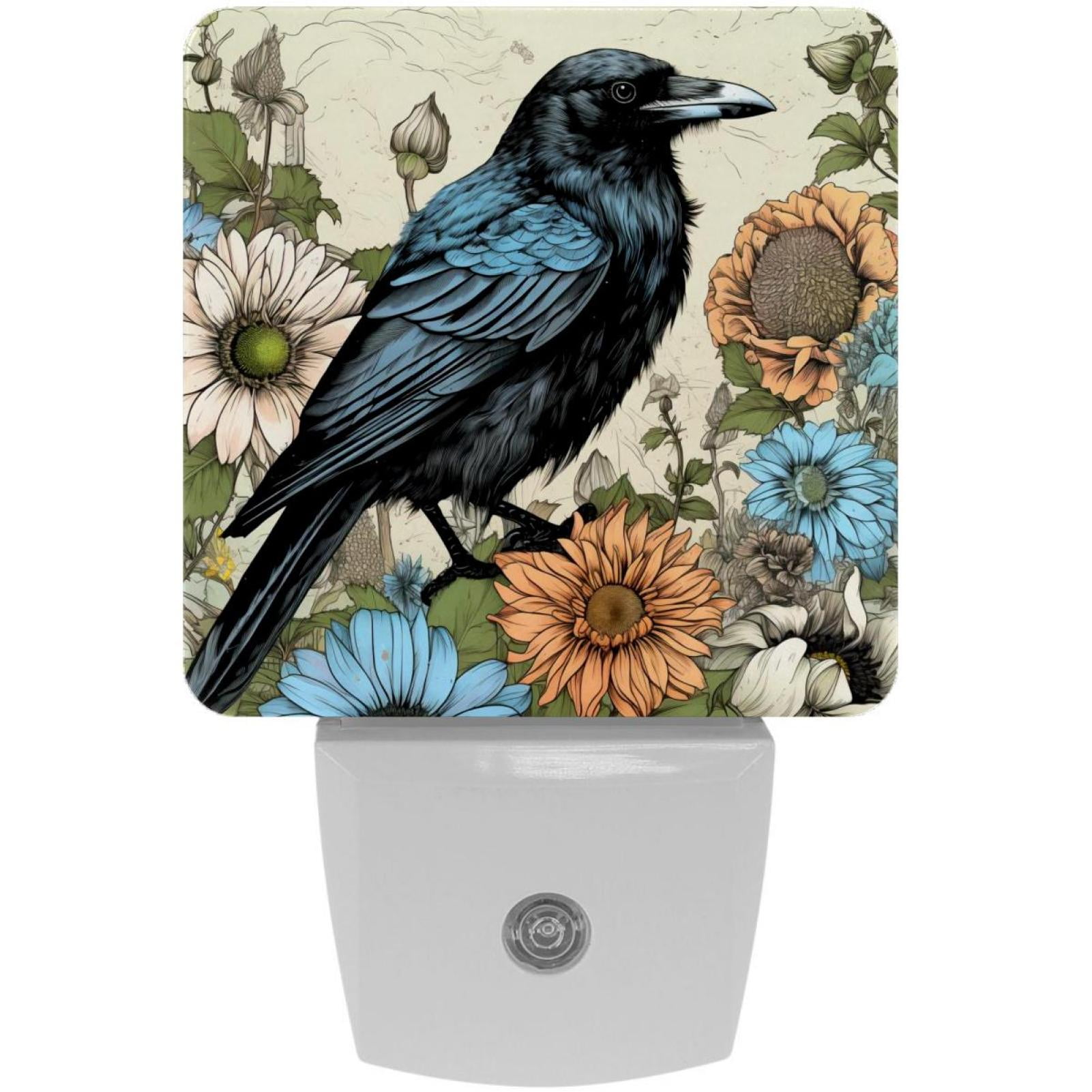 Crow LED Square Night Lights - Modern and Versatile Plug-in Lighting ...