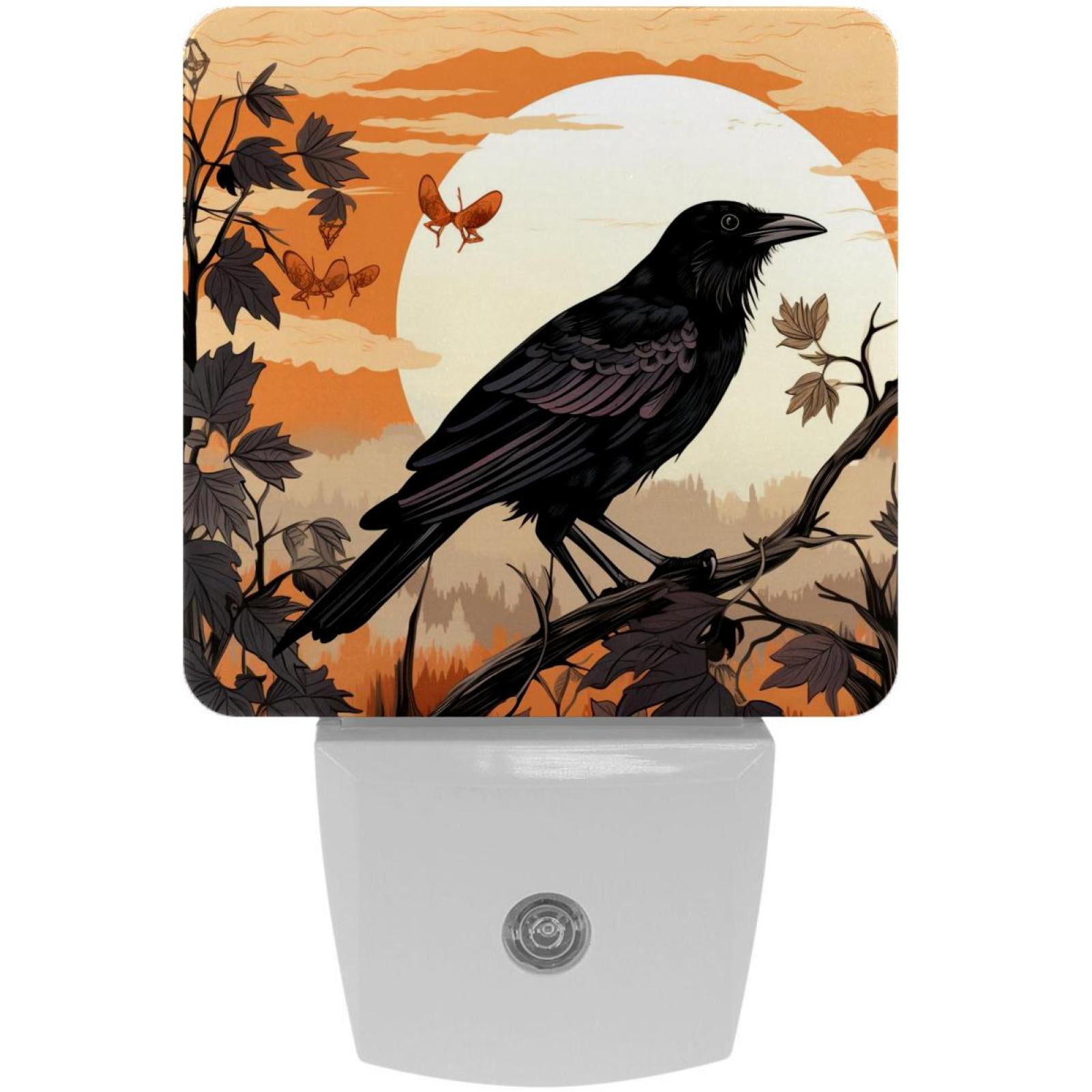 Crow LED Square Night Lights - Small and Bright Illumination for Your ...