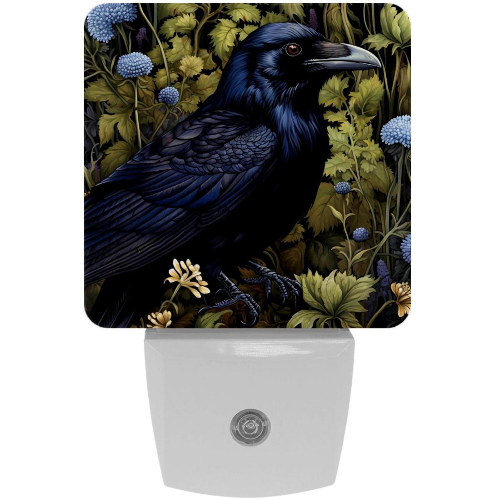 Crow LED Square Night Lights - Small and Bright Illumination for Your ...