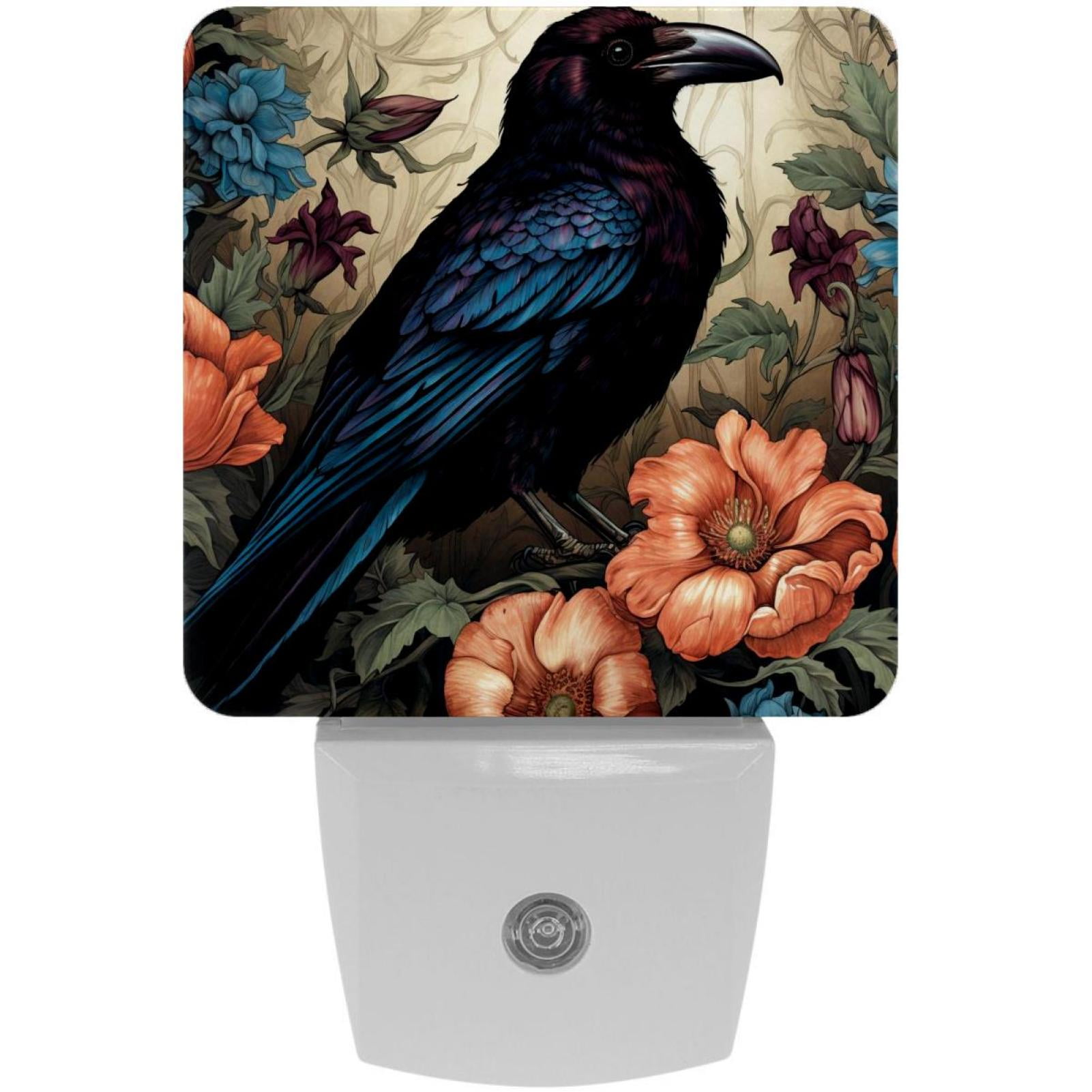 Crow LED Square Night Lights for a Bright and Stylish Ambiance - Ideal ...