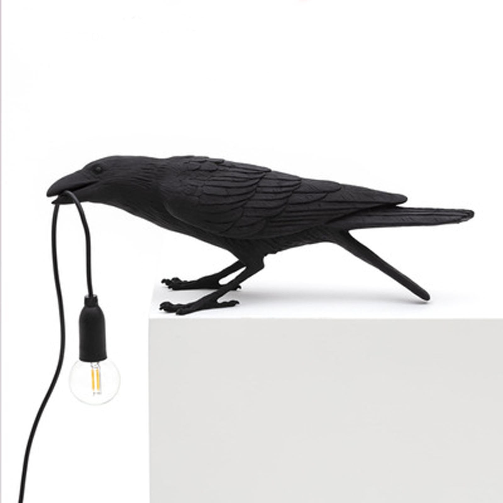 Crow Lamp,Raven Lamp,Bird Lamp,Gothic Lamp,Unique Lamps,Skeleton Lamp ...