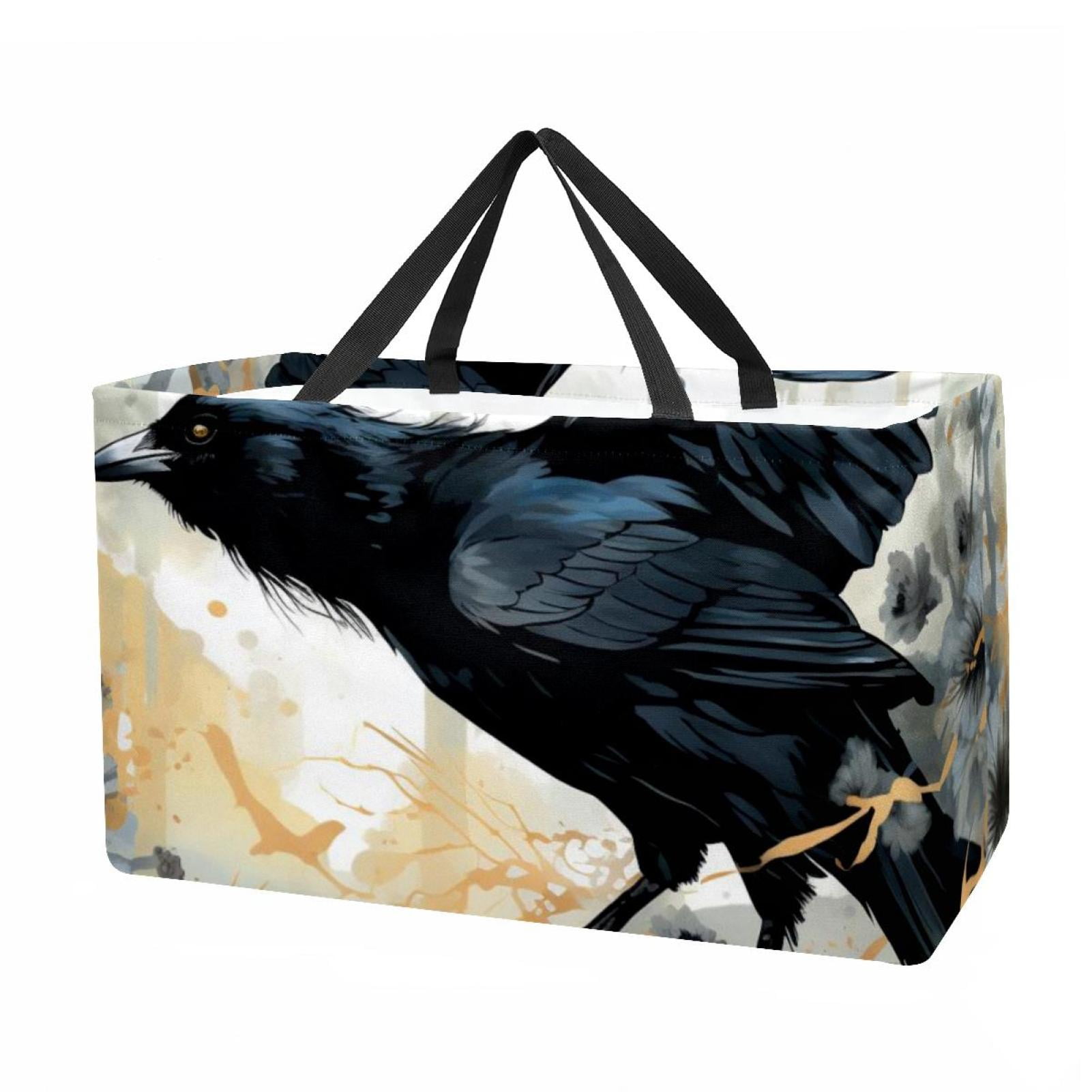 Crow Large Capacity Reusable Foldable Oxford Cloth Storage Bin ...