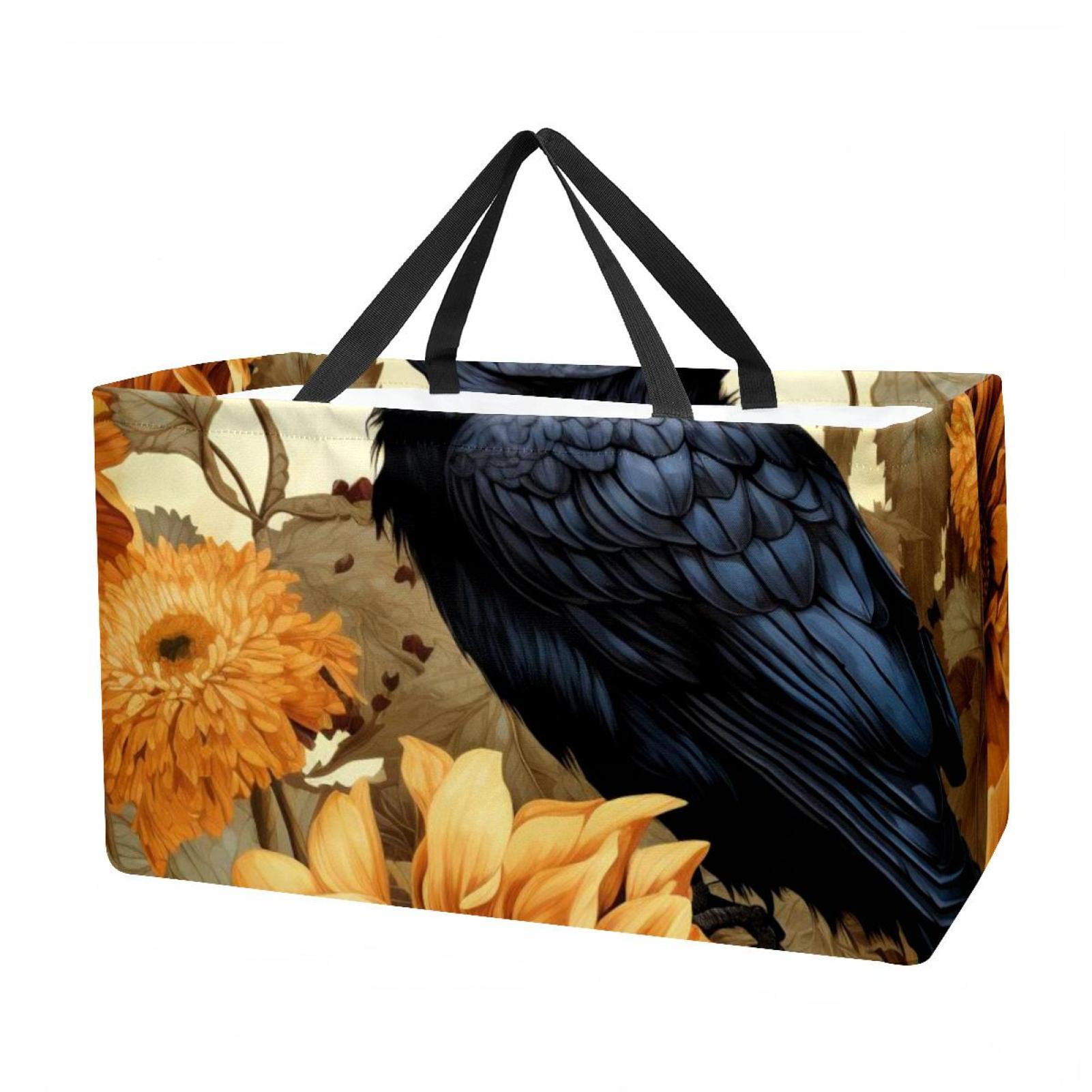 Crow Large Capacity Reusable Foldable Oxford Cloth Storage Bin ...