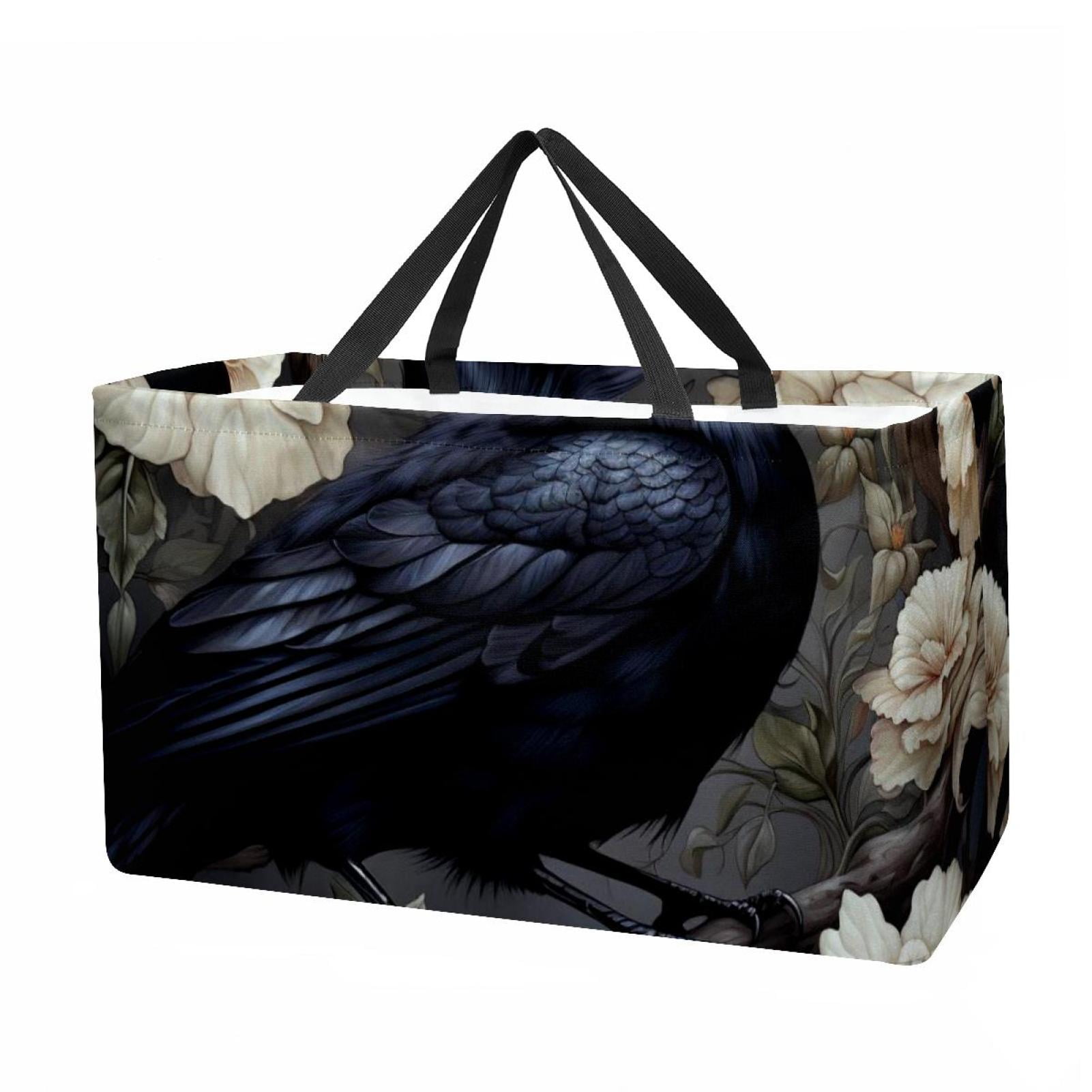 Crow Large Capacity Reusable Foldable Oxford Cloth Storage Bins ...