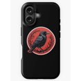 Crow Logo Design Phone Case, Slim Protective Cover for iPhone 11 to 16 ...