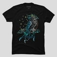 Crow On The Moon Black Raven Gothic Dark Fantasy H27092 T-Shirt, for ...