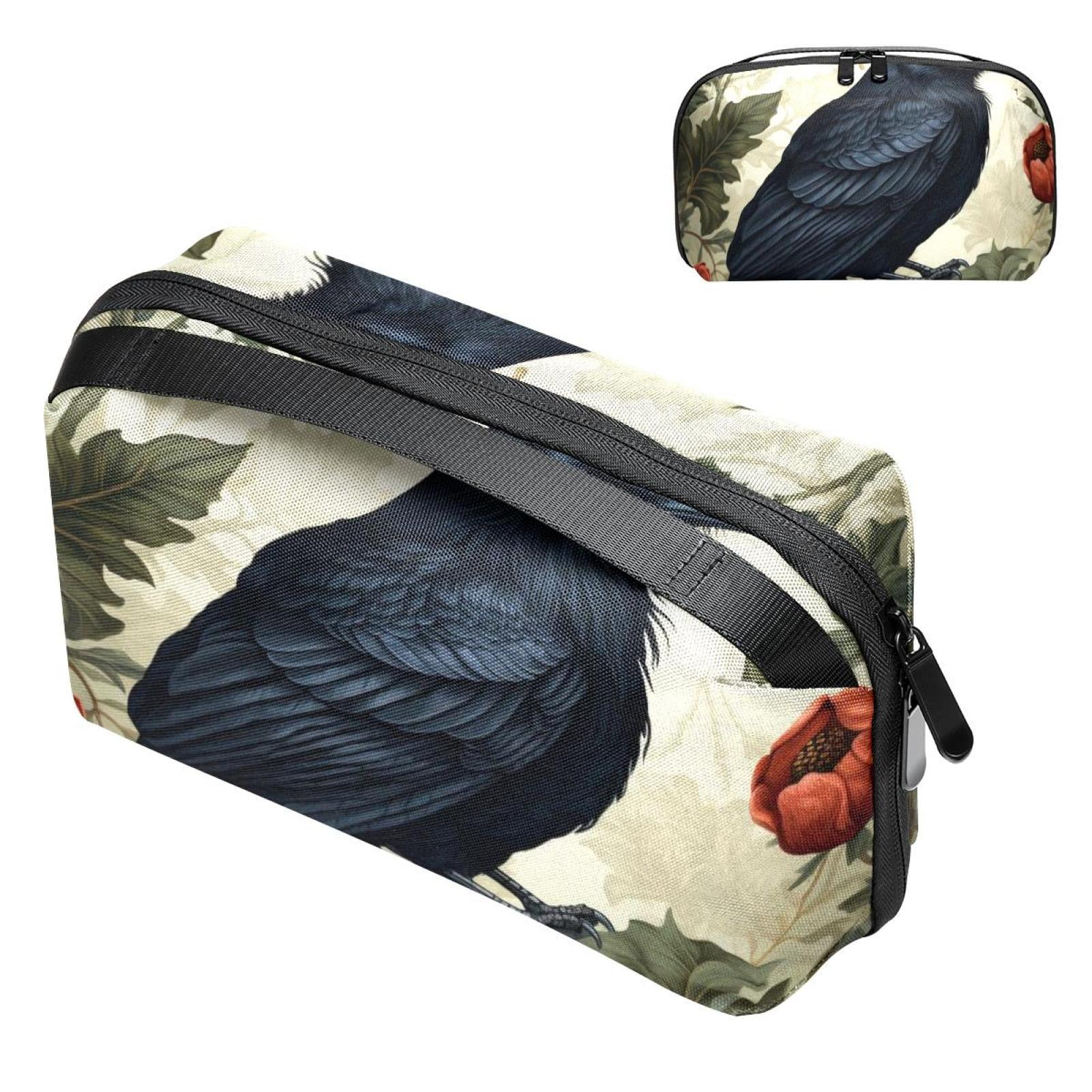 Crow Portable Oxford Cloth Charger Case with Waterproof Design - 5.9x9 ...