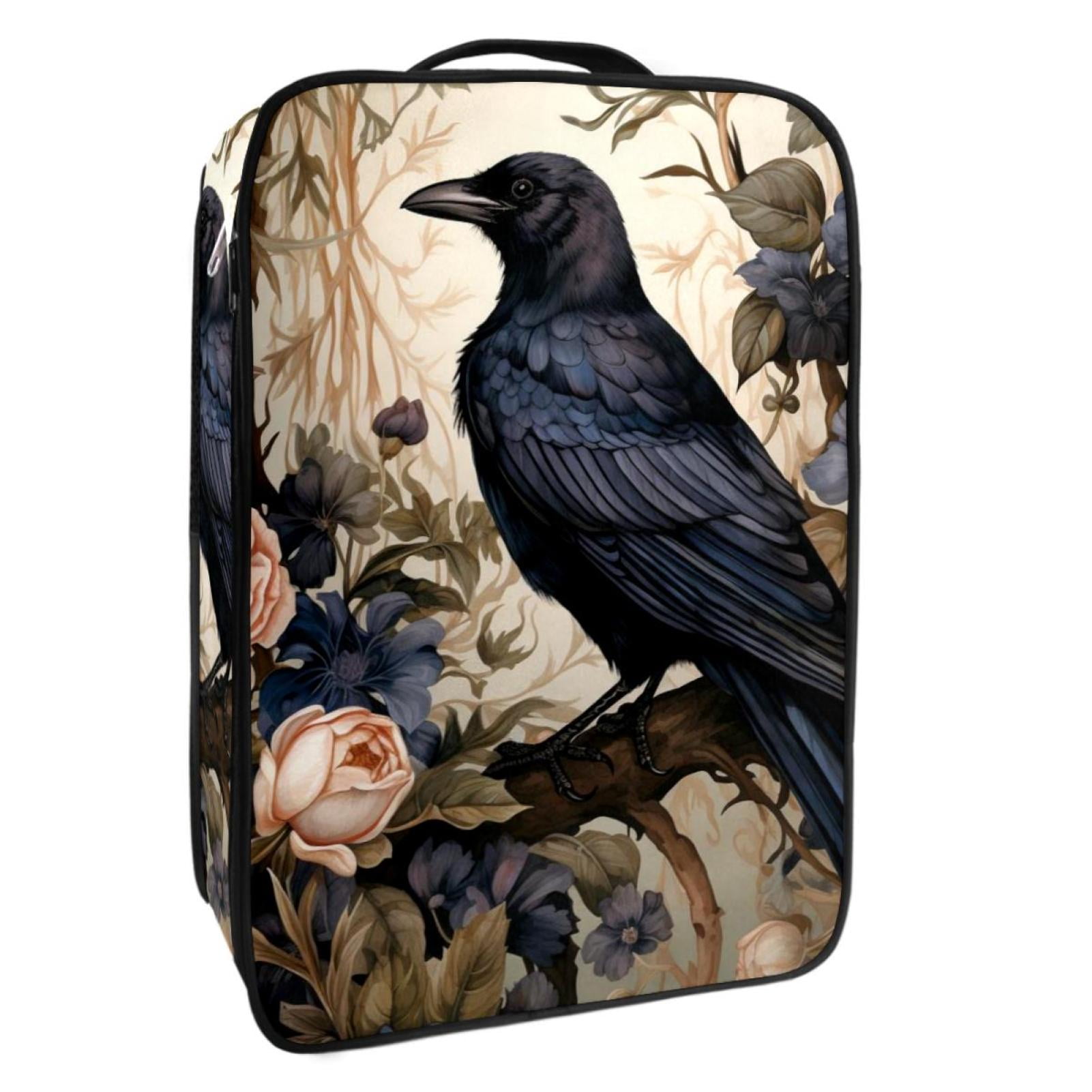 Crow Premium Polyester Shoe Organizer Box - Convenient 23x31cm/9x12in ...