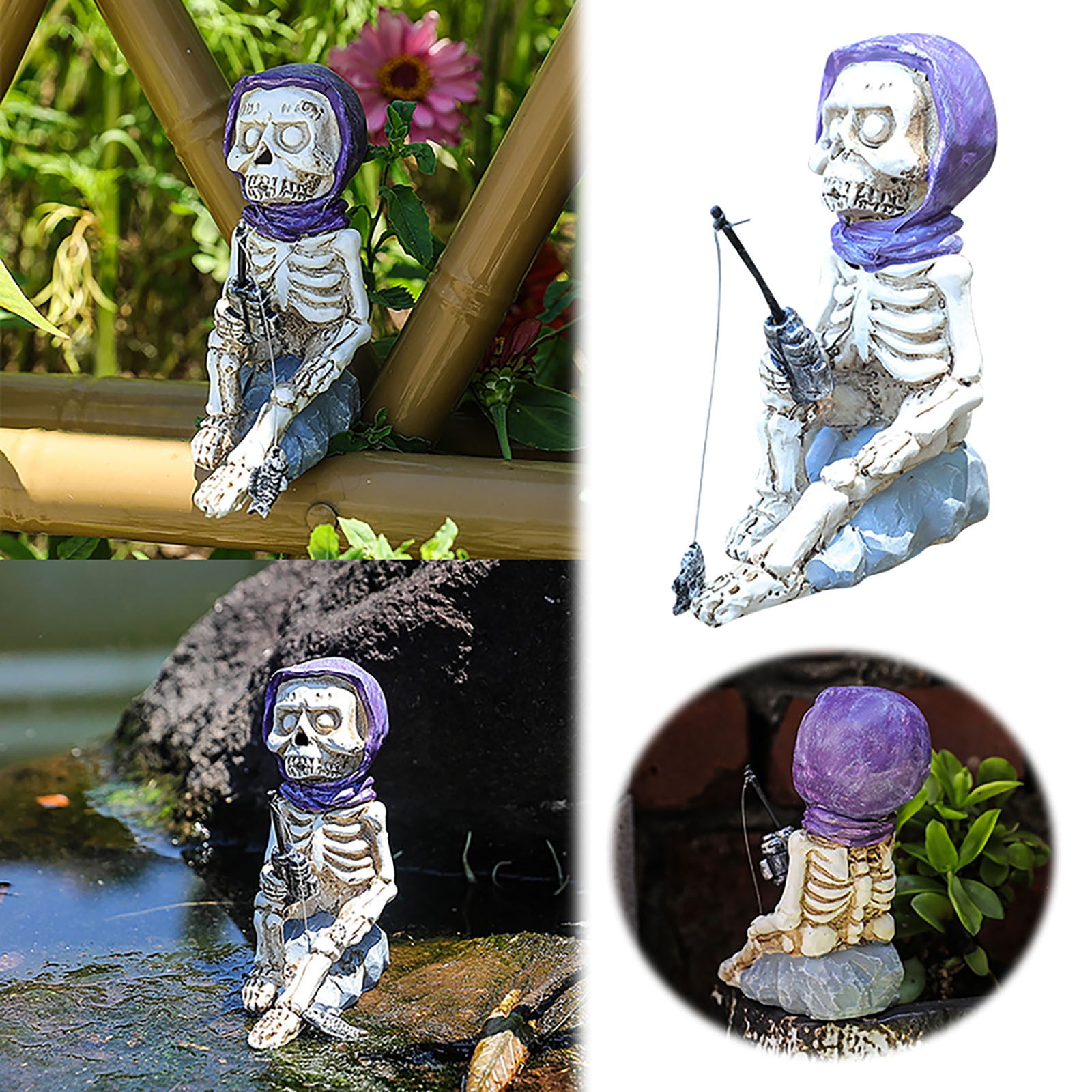 Crow Pumpkin Decoration Party Festival Resin Crafts Atmosphere ...