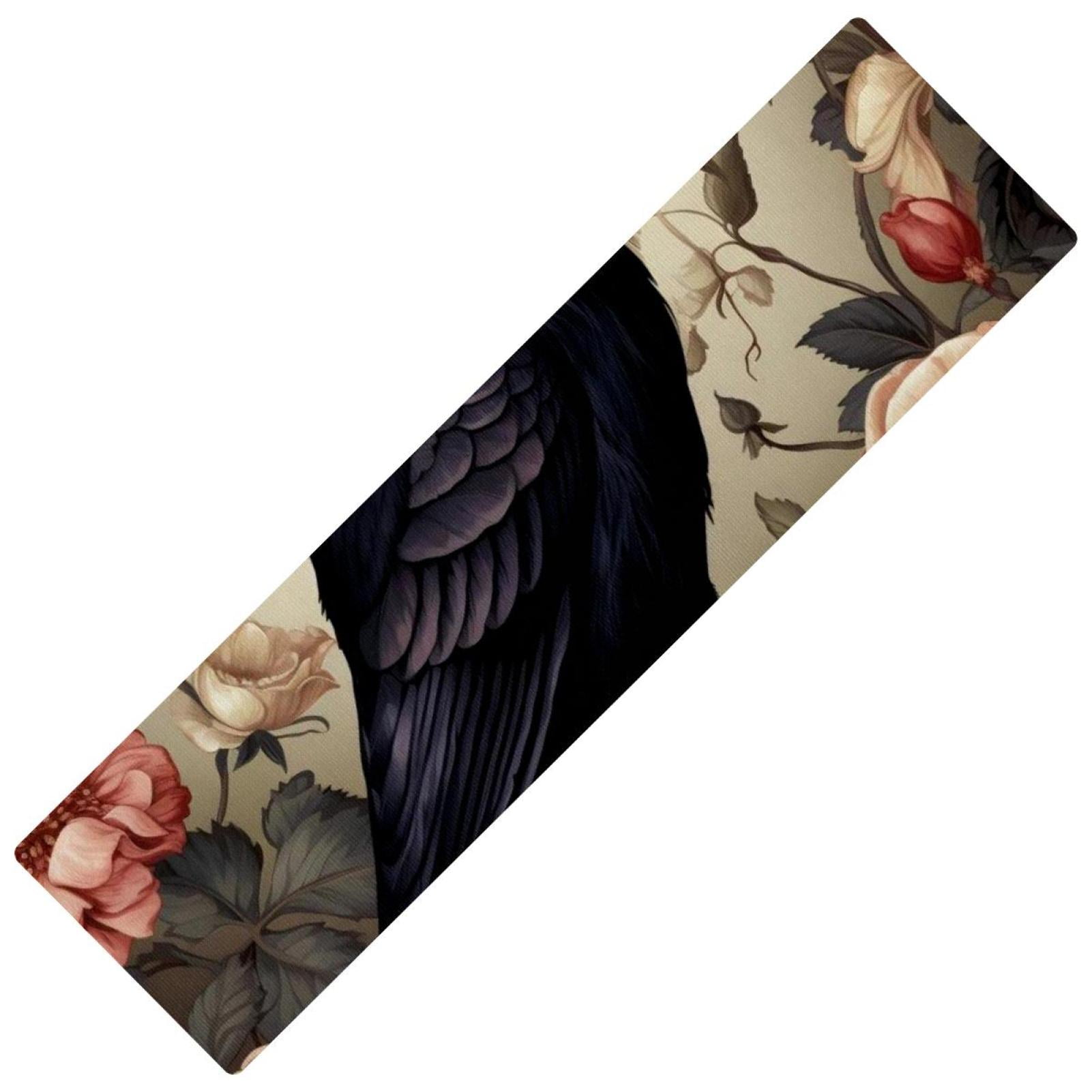 Crow Rubber Mats Kitchen Runner Kitchen Mats Rectangular, 15.7"x59 ...
