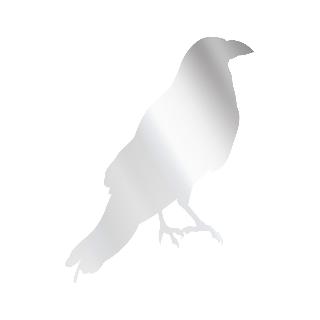 Crow Sticker Decal Die Cut - Self Adhesive Vinyl - Weatherproof - Made ...