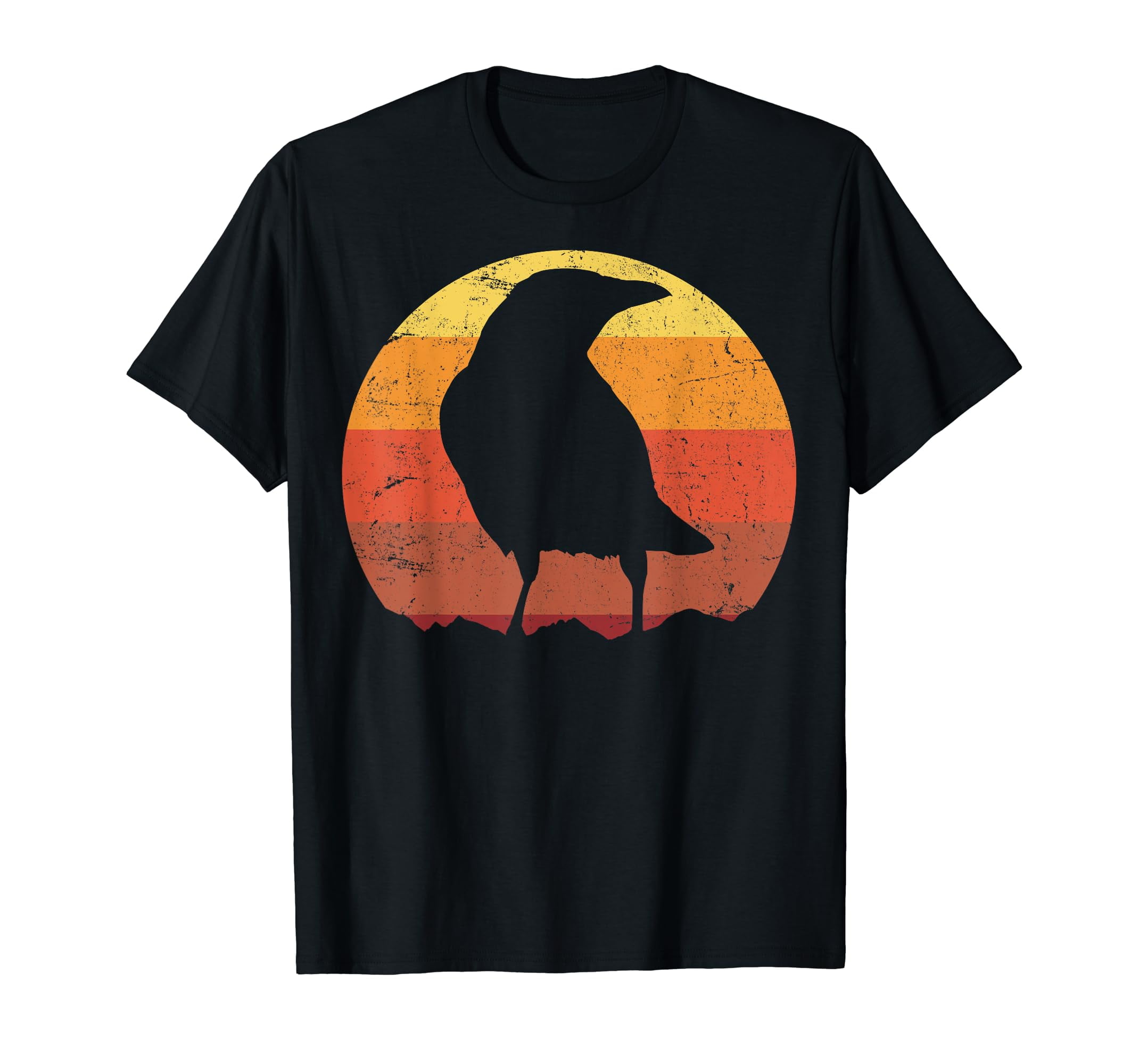 Crow T-Shirt Black Tee - Walmart.com