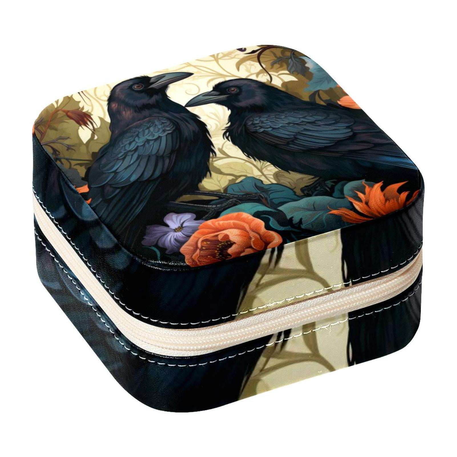 Crow Travel Portable Jewelry Organizer: Square Bracelet Holder, Jewelry ...