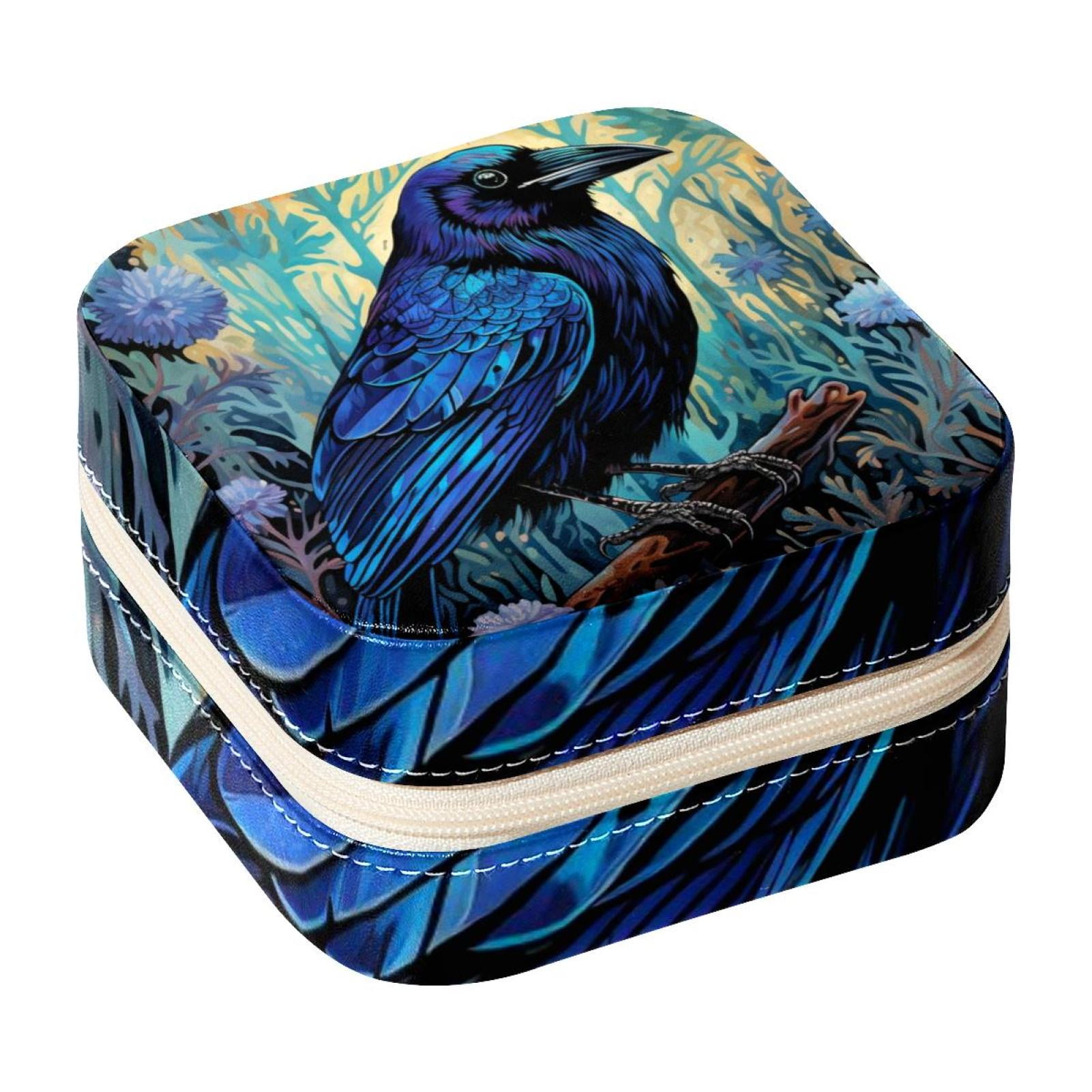 Crow Travel Portable Jewelry Organizer: Square Bracelet Holder, Jewelry ...