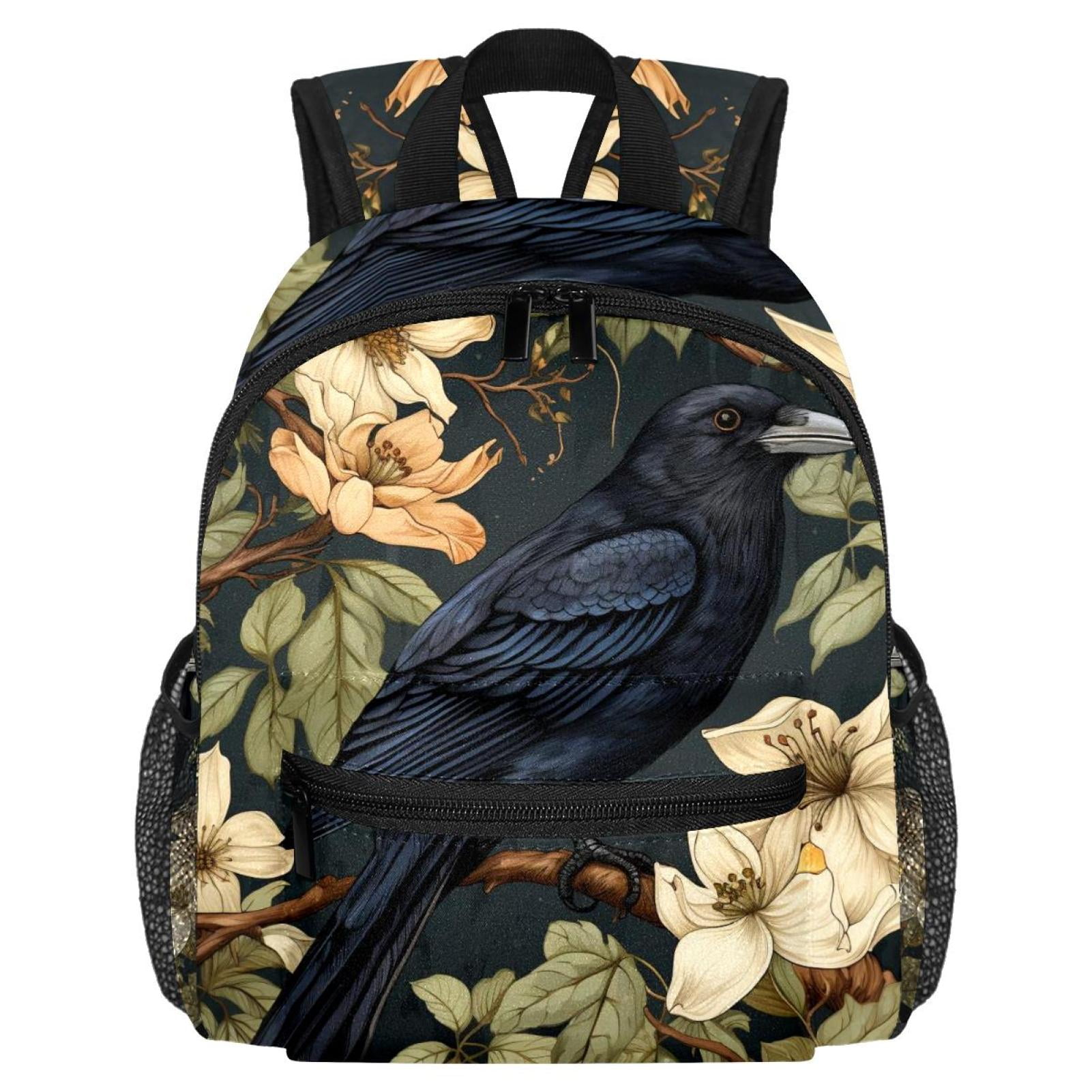 Crow Traveling Backpack with Adjustable Shoulder Strap, Large Capacity ...