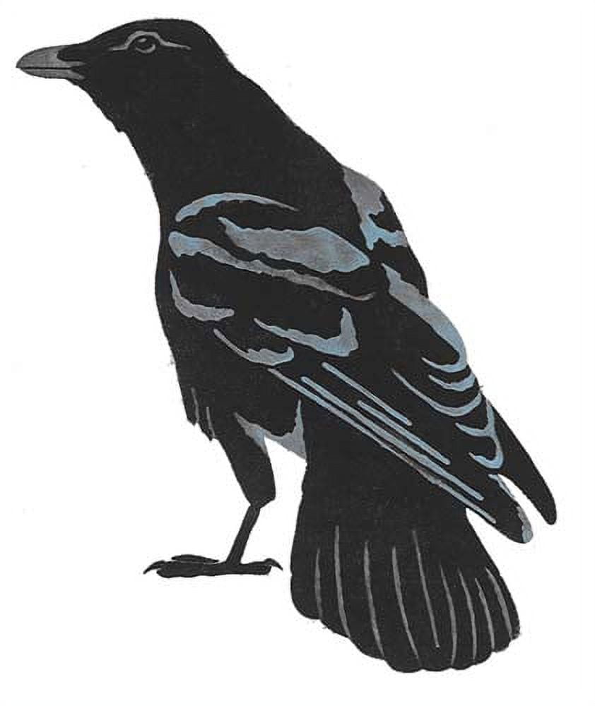 Crow Wall Stencil SKU #2961 by Designer Stencils - Walmart.com