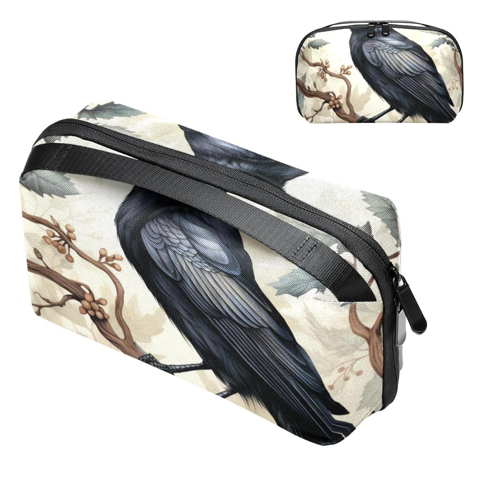 Crow Waterproof Oxford Cloth Travel Case for Electronic Devices, USB ...