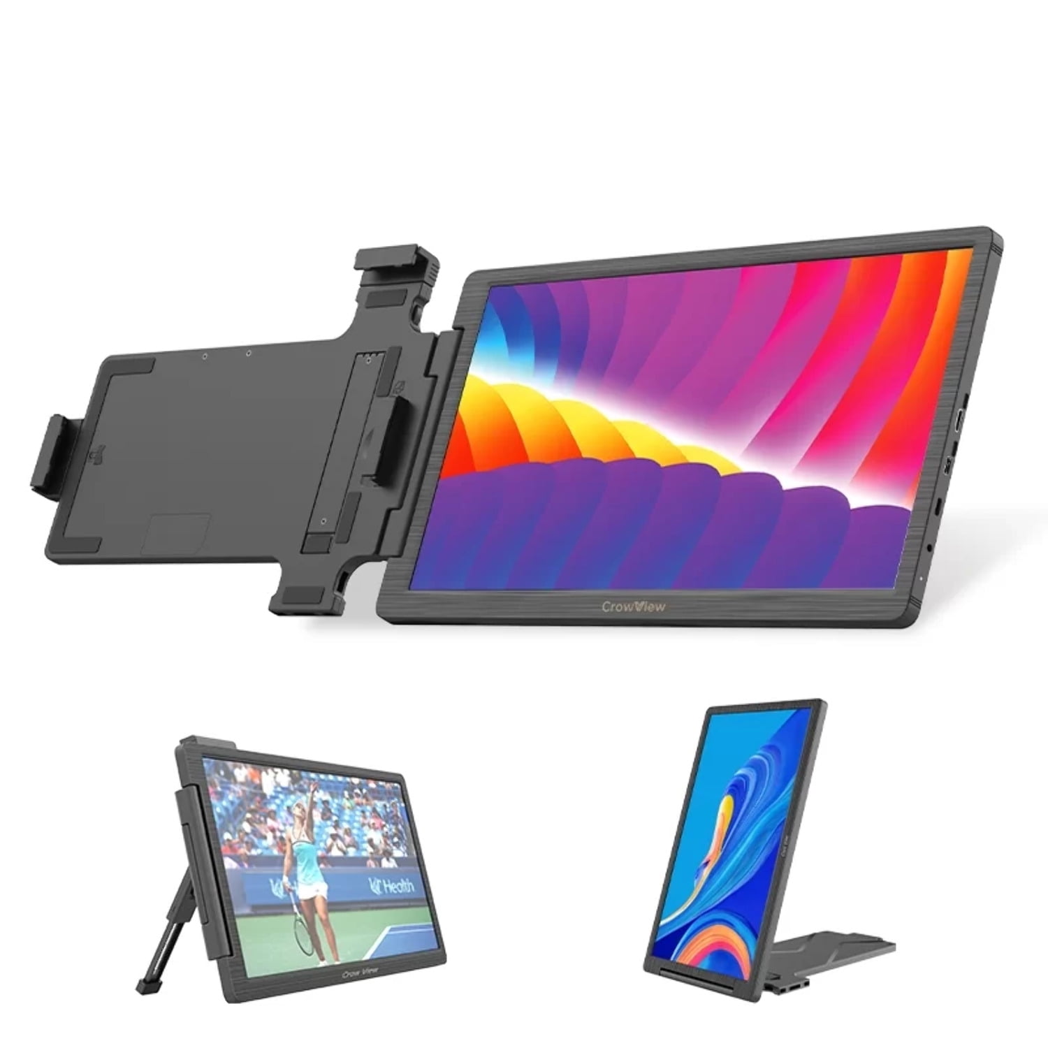 CrowView- Ultimate 14'' Portable Dual Monitor, Support Multiple System ...