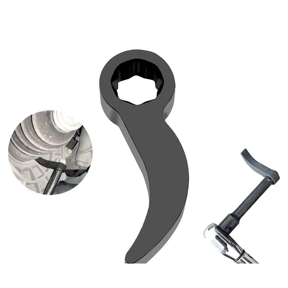 Crowbar Adapter Head For Half Shaft Removal Pry Bar Wrench Adapter Head ...