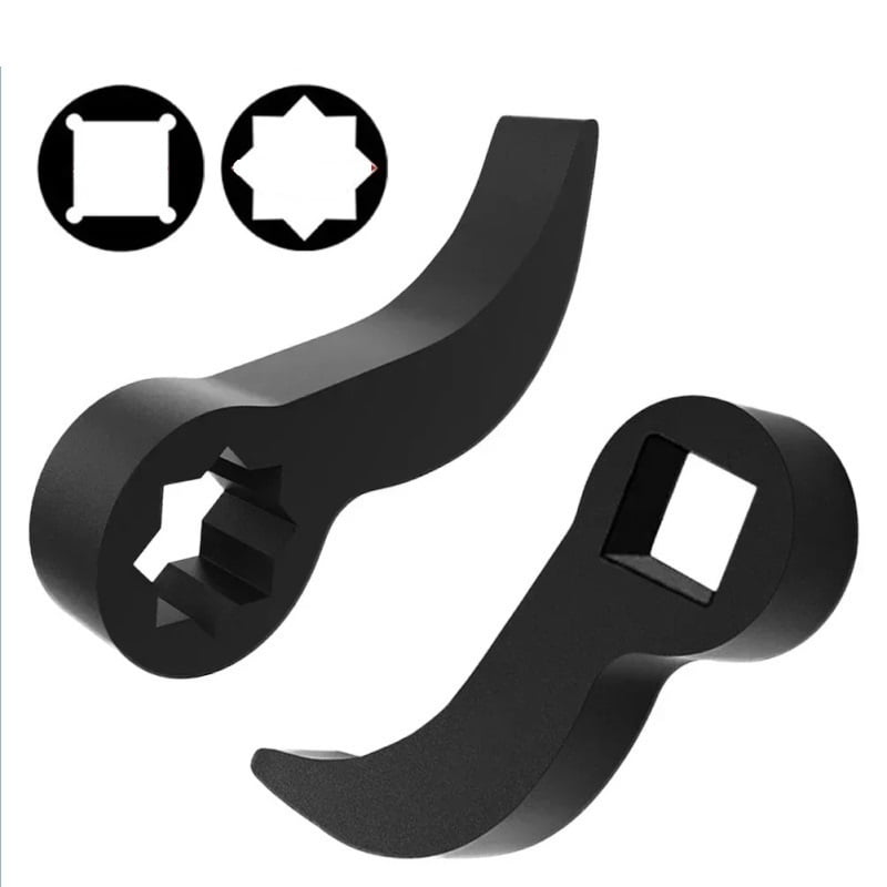 Crowbar Adapter Head Tools Adjustable Angle Head Drop Forged Steel Pry Bar Fits 1/2"Ratchet ...