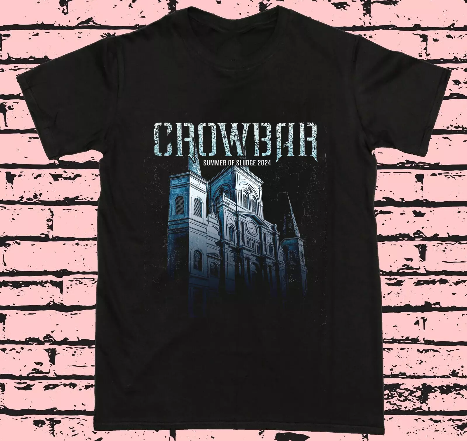 Crowbar Band Summer Of Sludge Tour 2024 T Shirt Full Size S-5xl 1 ...