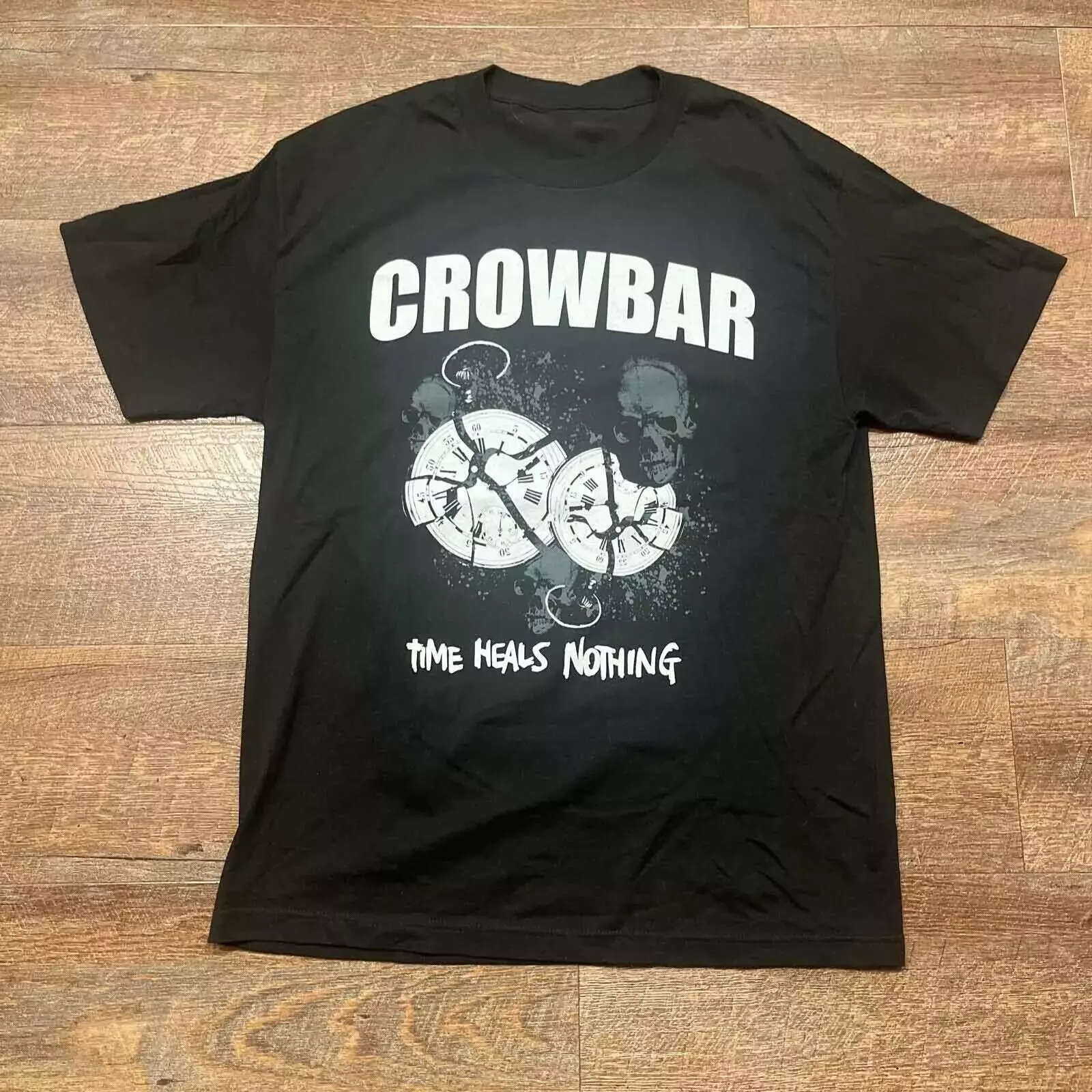 Crowbar Band Time Heal Nothing Unisex Black T Shirt Full Size S-5XL ...