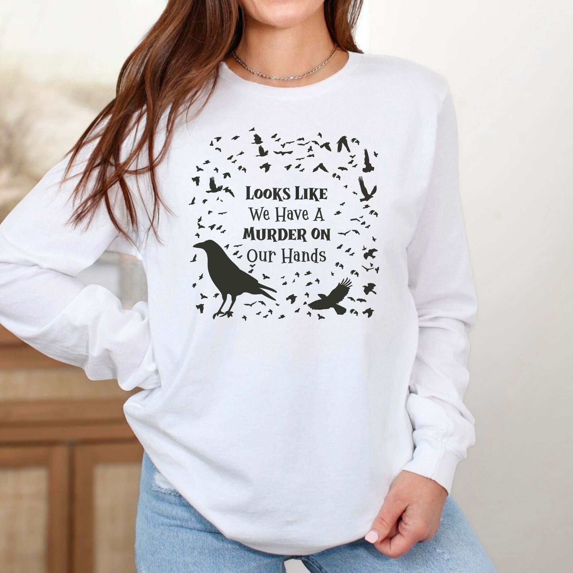 Crowcore Animal Kingdom Shirt - True Crime Scene, Dark Academia, Unique ...