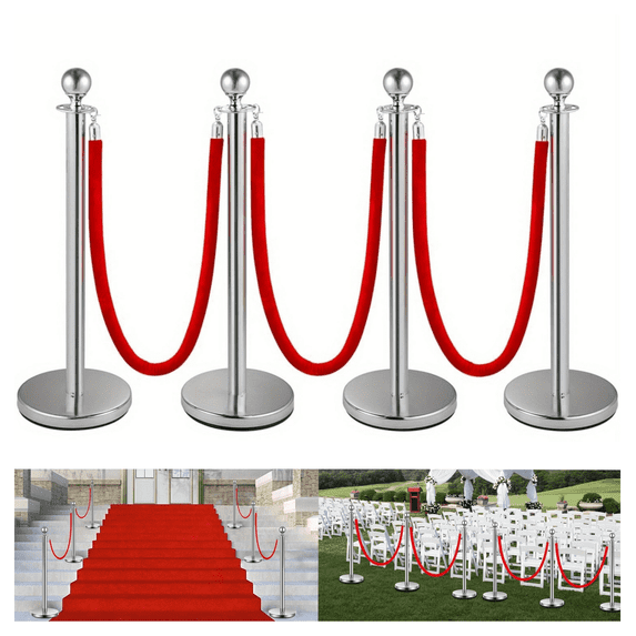 Crowd Control Barriers and Red Carpet Poles for Event & Party Supplies ...
