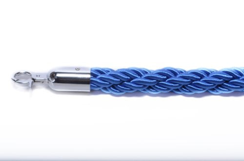 Crowd Control Center Stanchion Decorative Safety Braided Rope with 2 ...