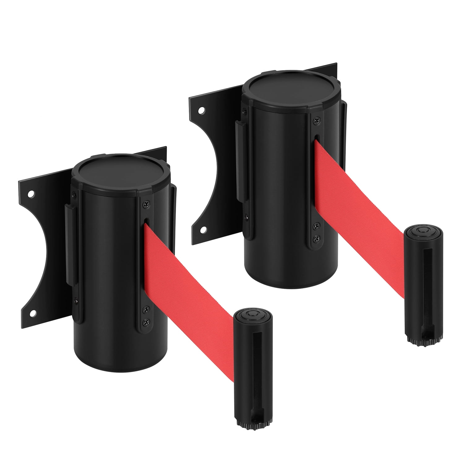 Crowd Control Retractable Belt Barrier - 10Ft 3m Wall Mounted Safety ...