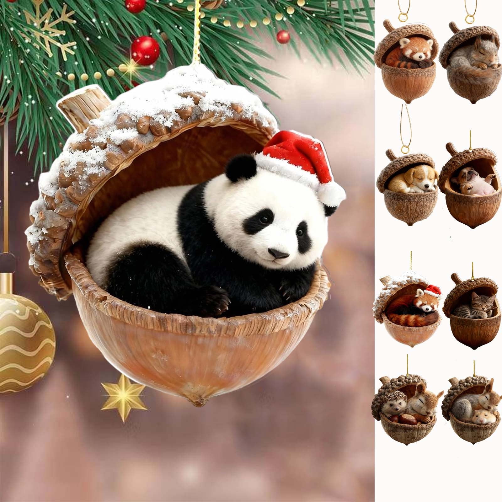 Crowd-Pleaser Christmas Tree Hole Acrylic Ornament - 2D Flat Tree Hole ...