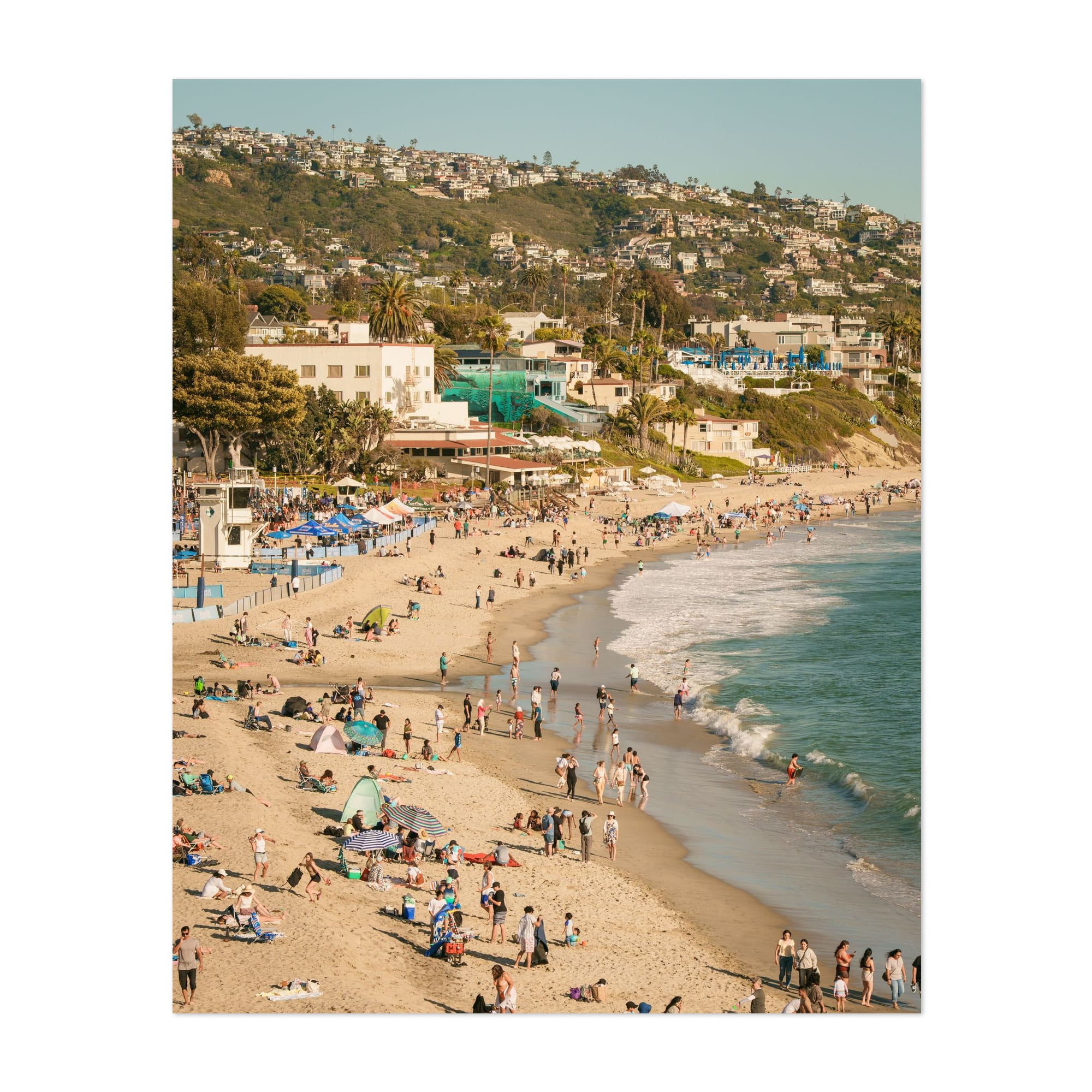 Crowded Main Beach, Laguna Beach - Laguna Beach California Photography ...
