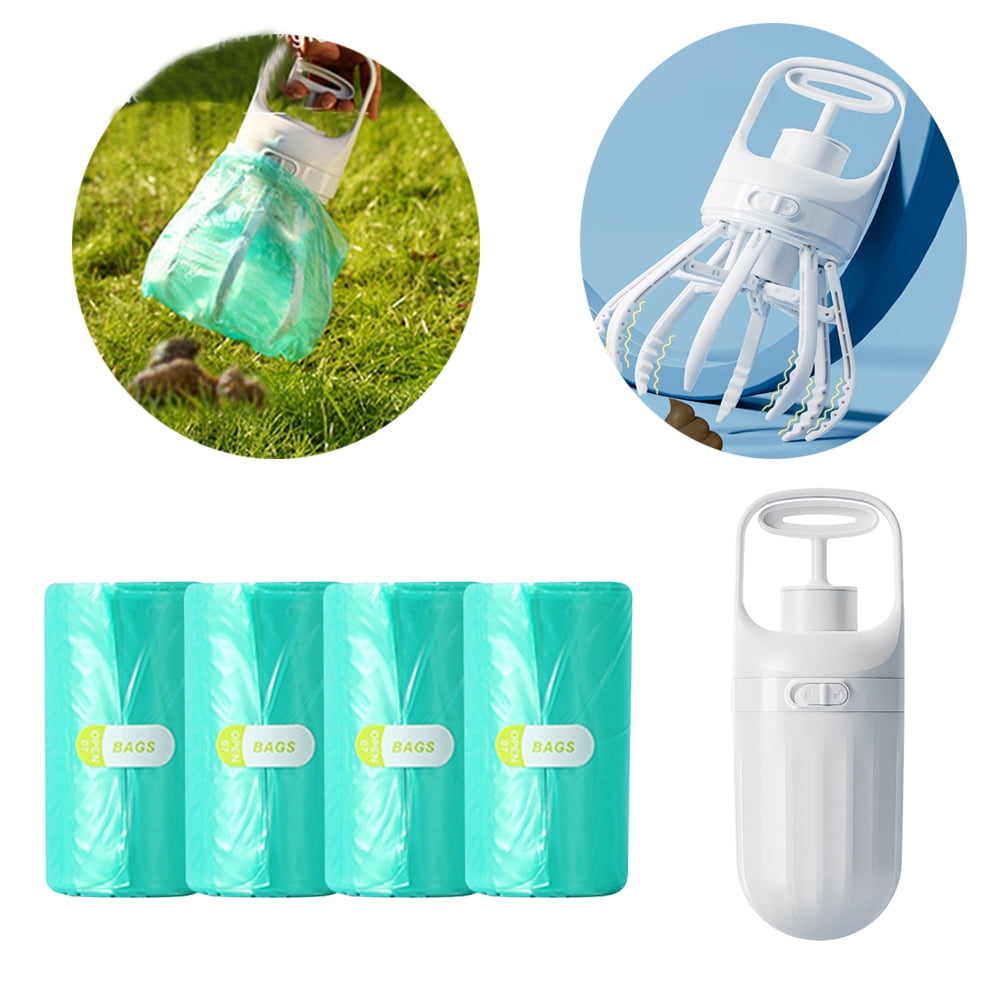 Crowdstage 360 Pooper Scooper – Dog Pooper Scooper with Built-in Poop ...