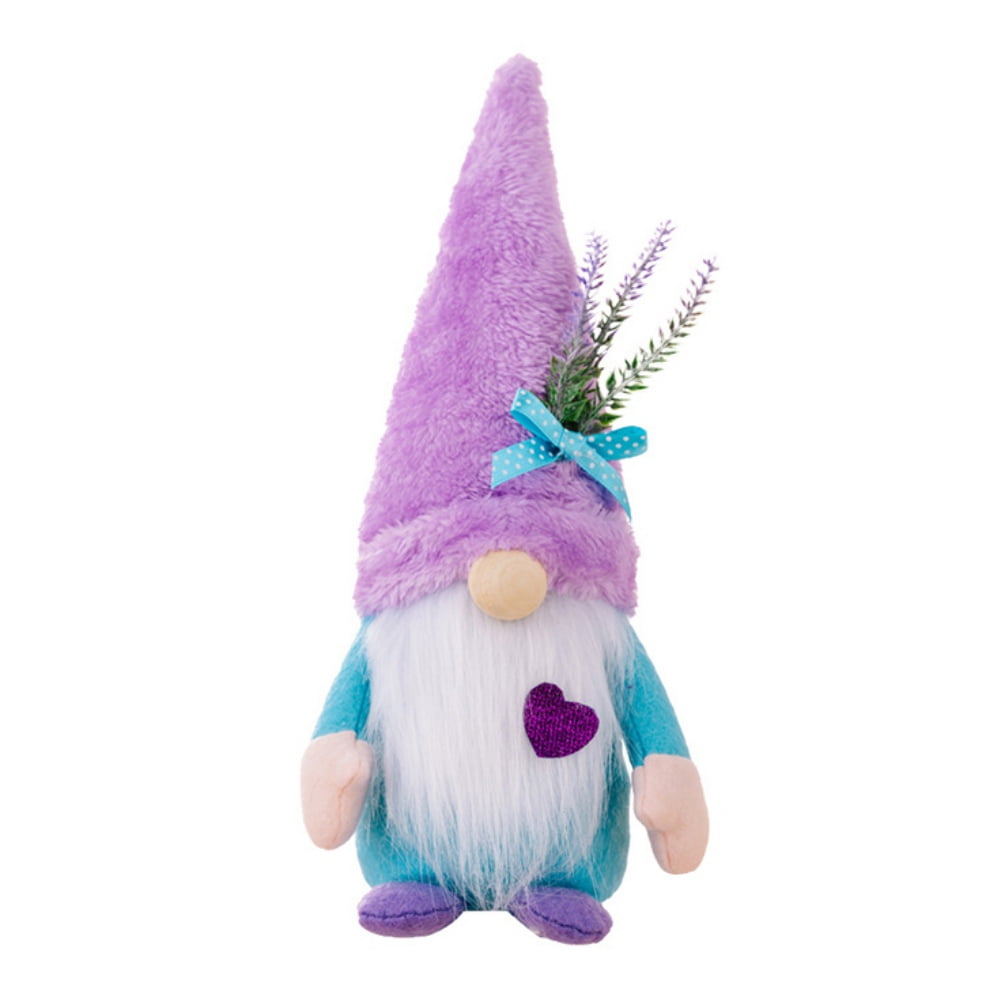 Crowdstage Lavender Gnomes Summer Decorations Swedish Tomte Doll ...