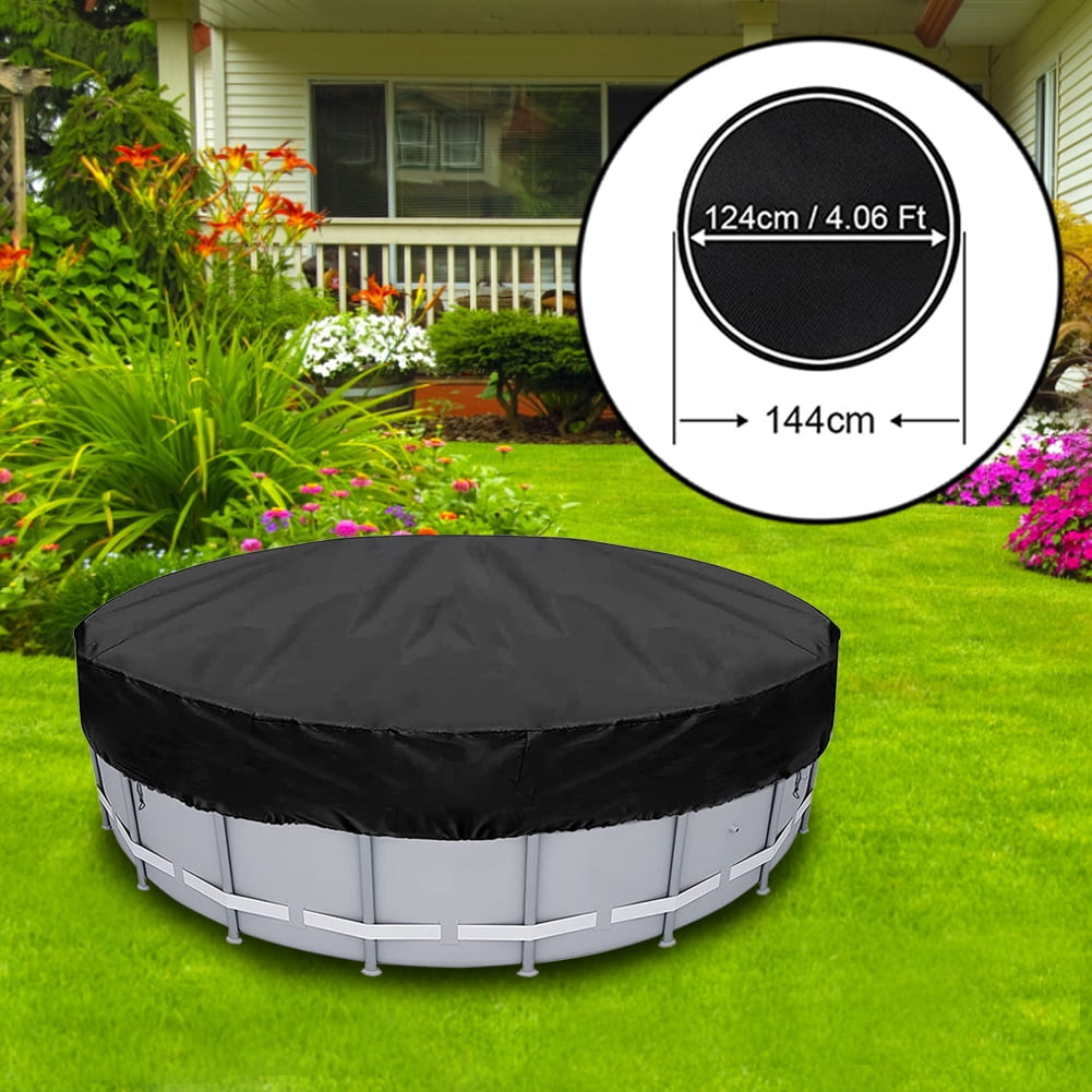 Crowdstage Round Pool Cover Inground Pool Cover Protector Drawstring ...