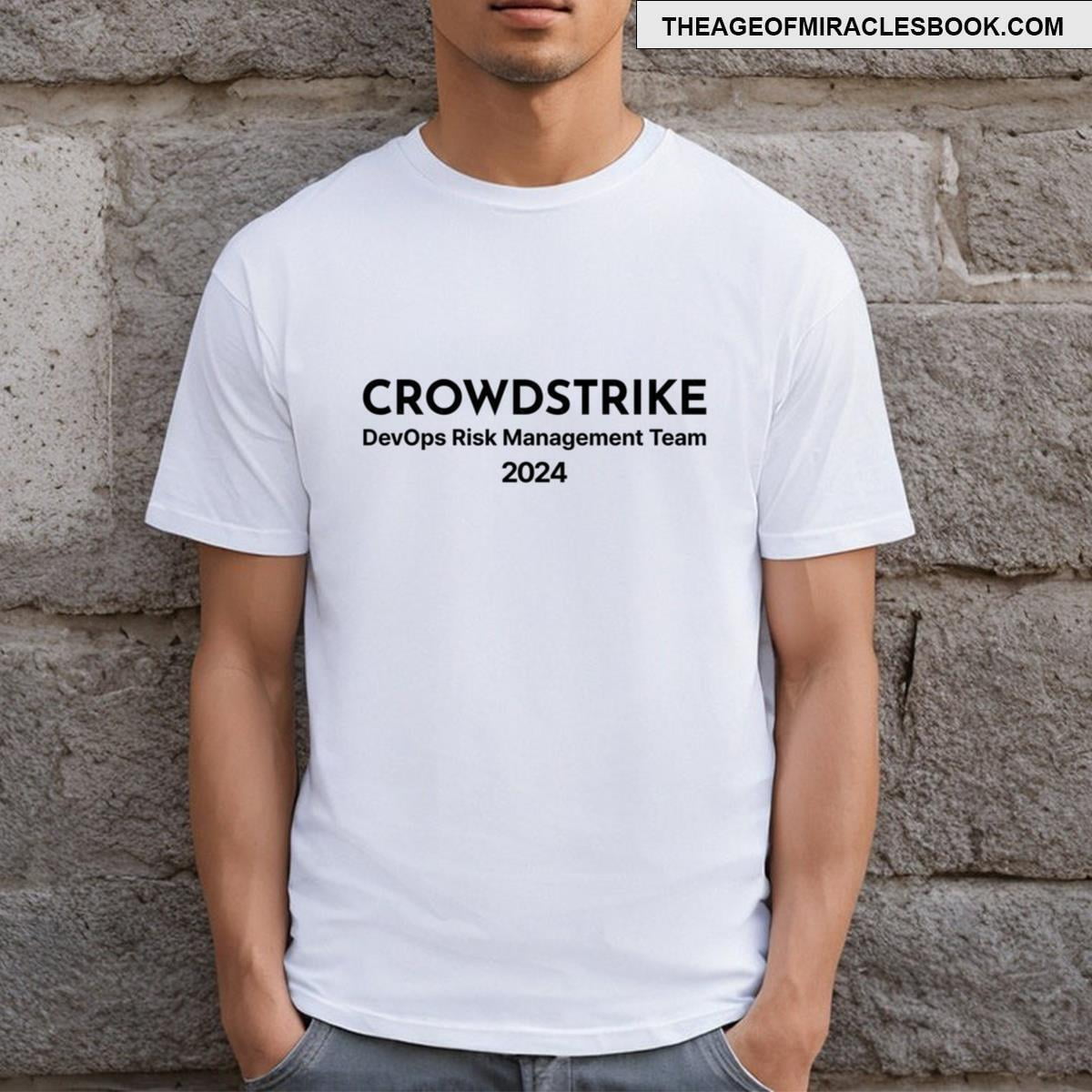 Crowdstrike Devops Risk Management Team 2024 T Shirt