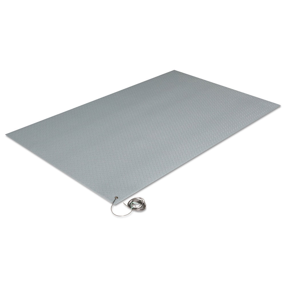 Crown Antistatic Comfort-King Mat Sponge 24 x 60 Steel Gray ZC0025GY ...