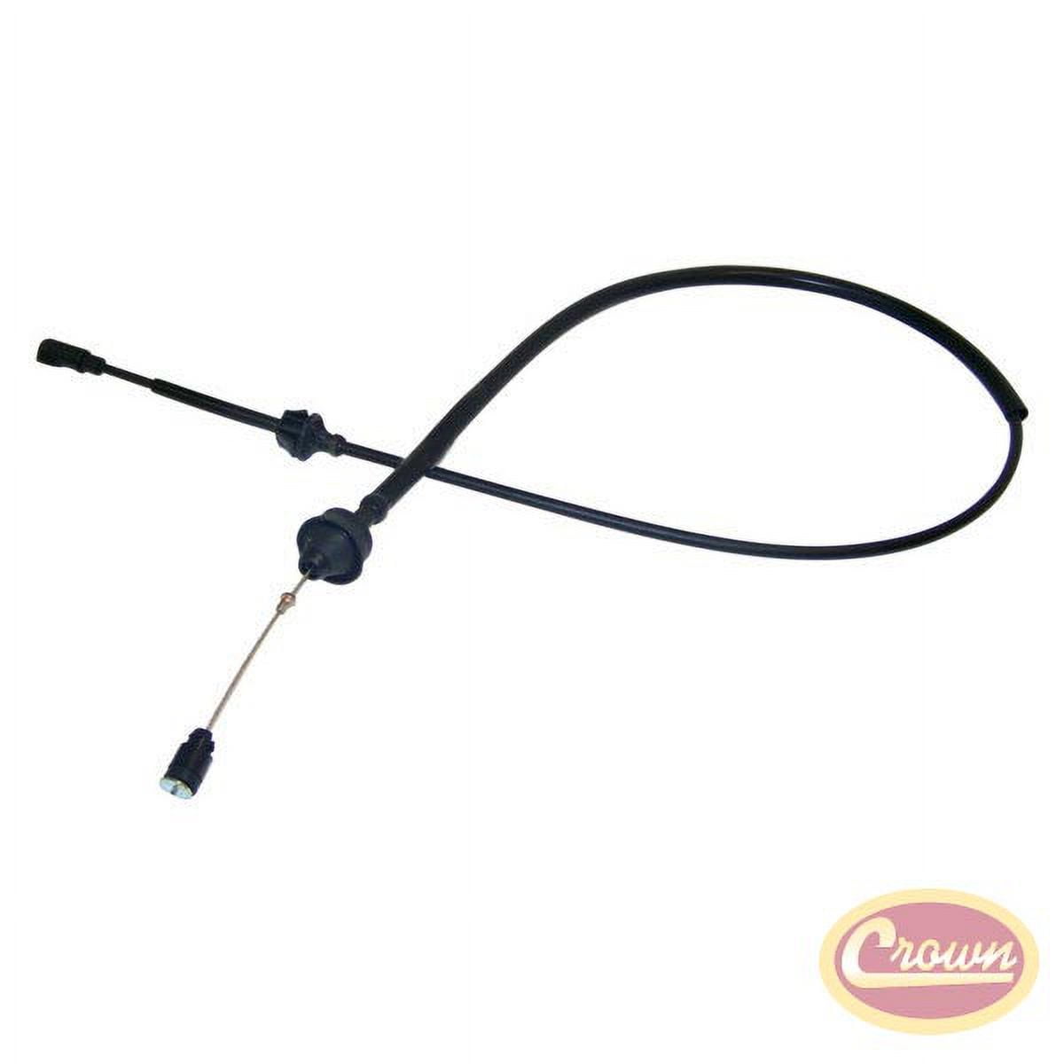 Crown Automotive 4854150AB CAS4854150AB ACCELERATOR CABLE Fits select ...