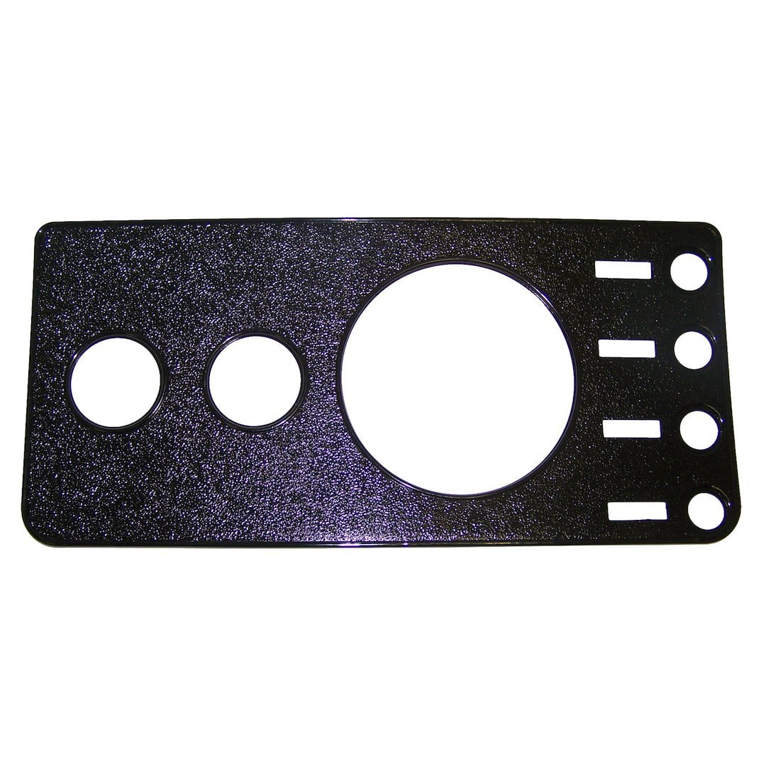 Crown Automotive 5457117NR CAS5457117NR CJ DASH OVERLAY PANEL, BLACK (W ...