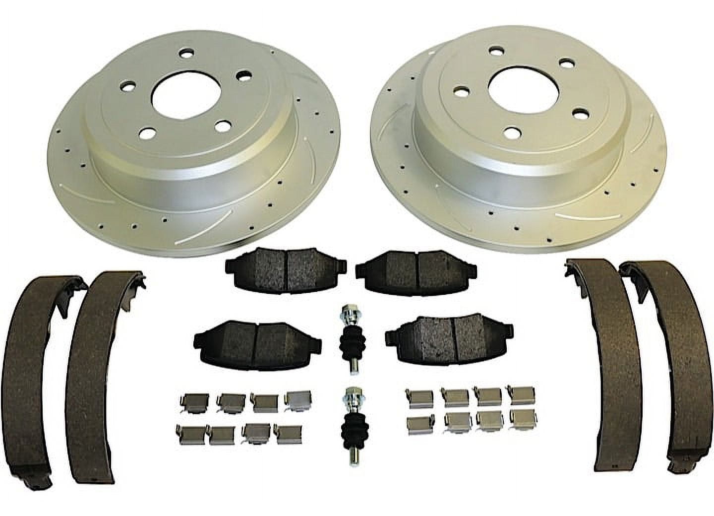 Crown Automotive RT31028 CASRT31028 07-15 JK WRANGLER PERFORMANCE BRAKE ...