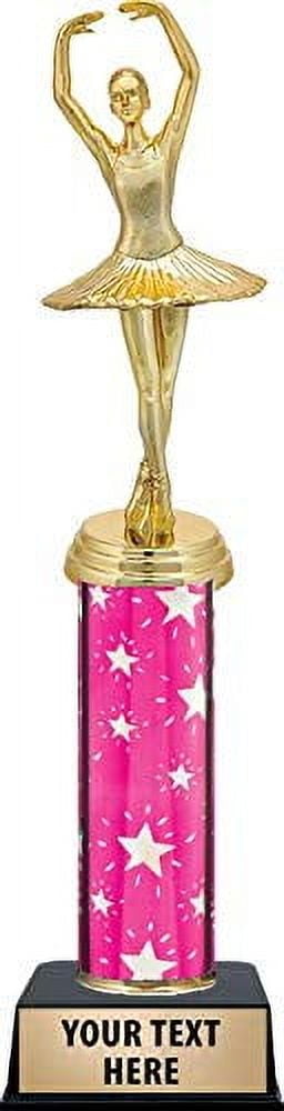 Awards Ballet Female Trophies, Personalized Pink Ballet Female Trophy ...