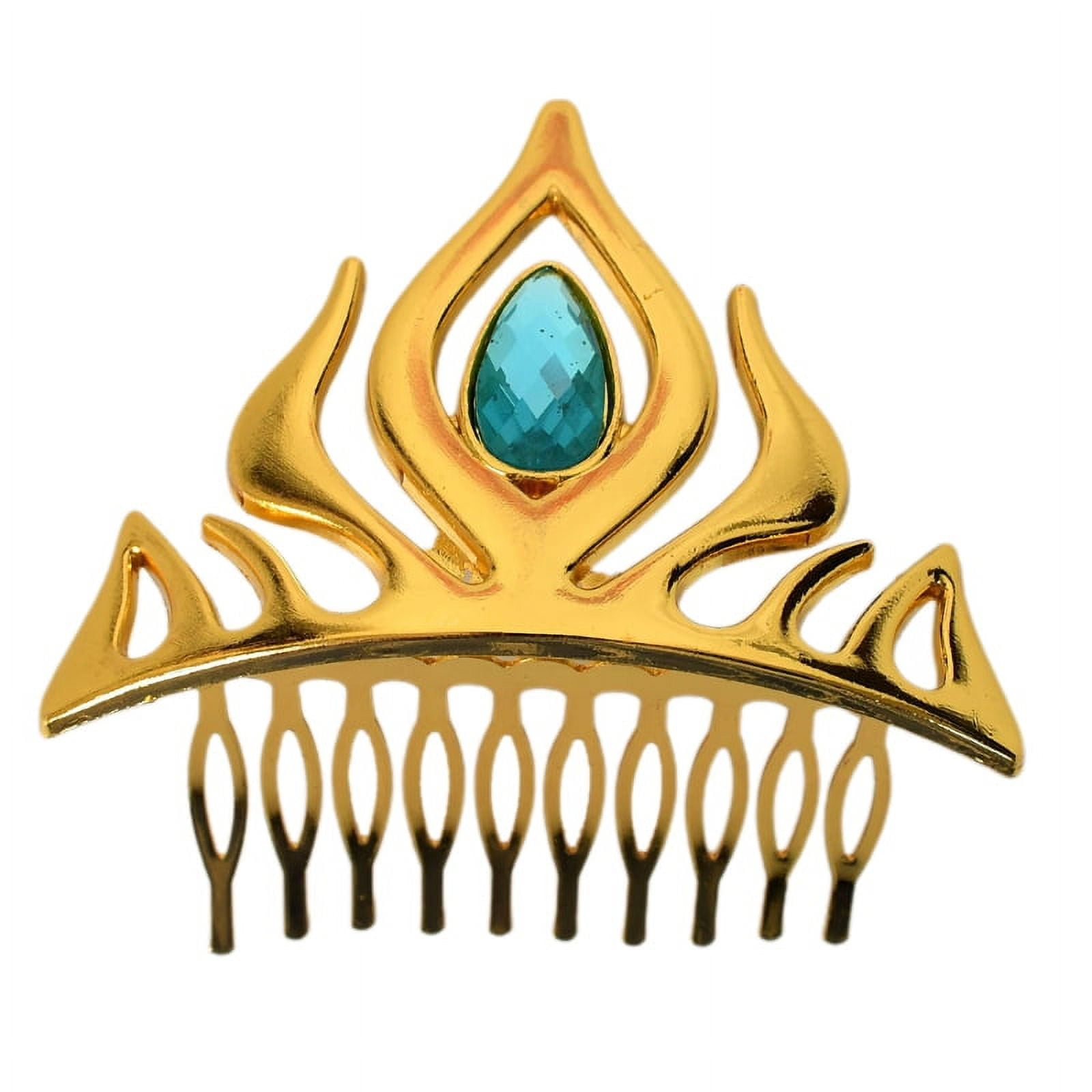 Crown Bangs Side Hair Comb Clip Metal Comb Hair Clip Combs Crystal ...