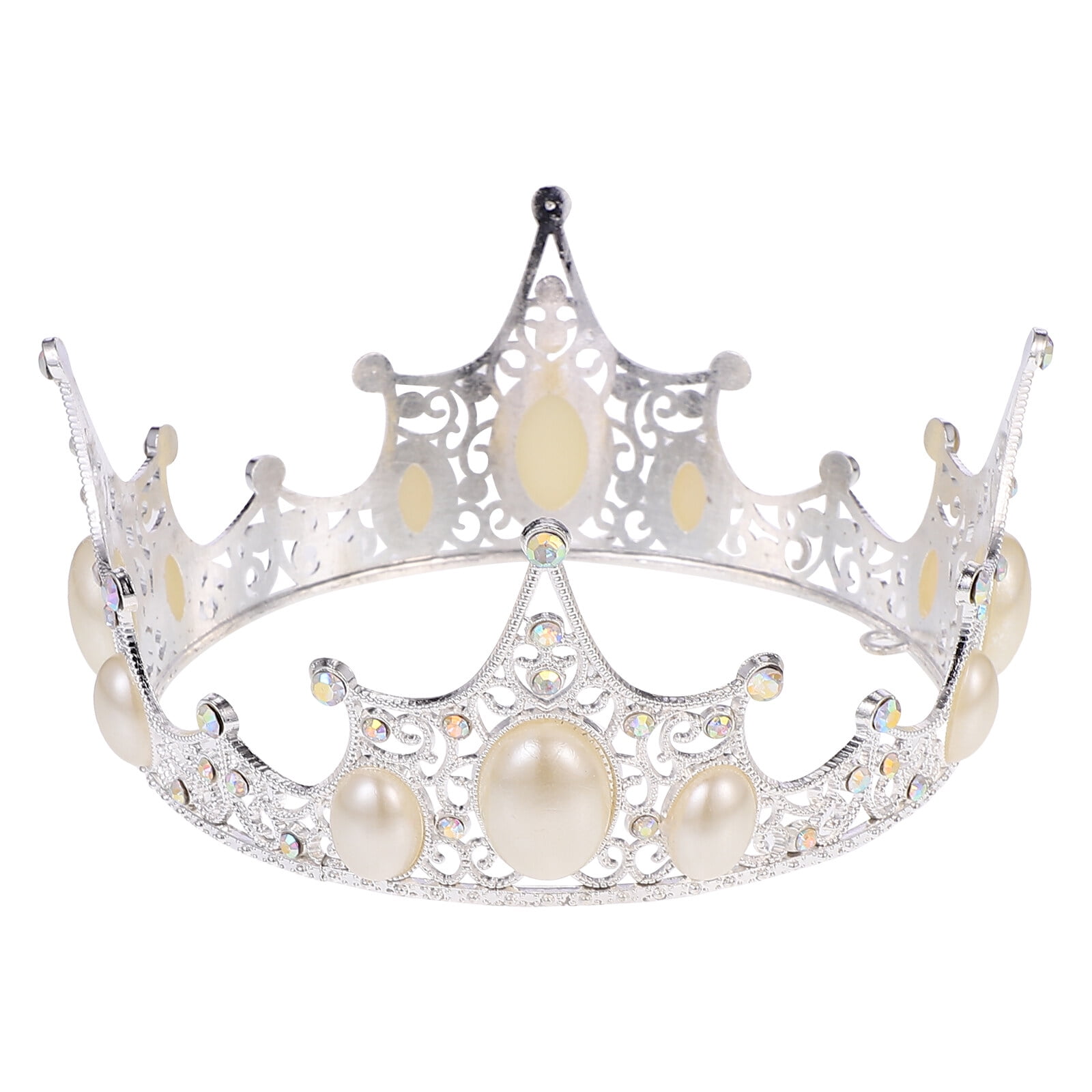 Crown Cake Decoration Tiara for Girls Wedding Centerpieces Tables ...