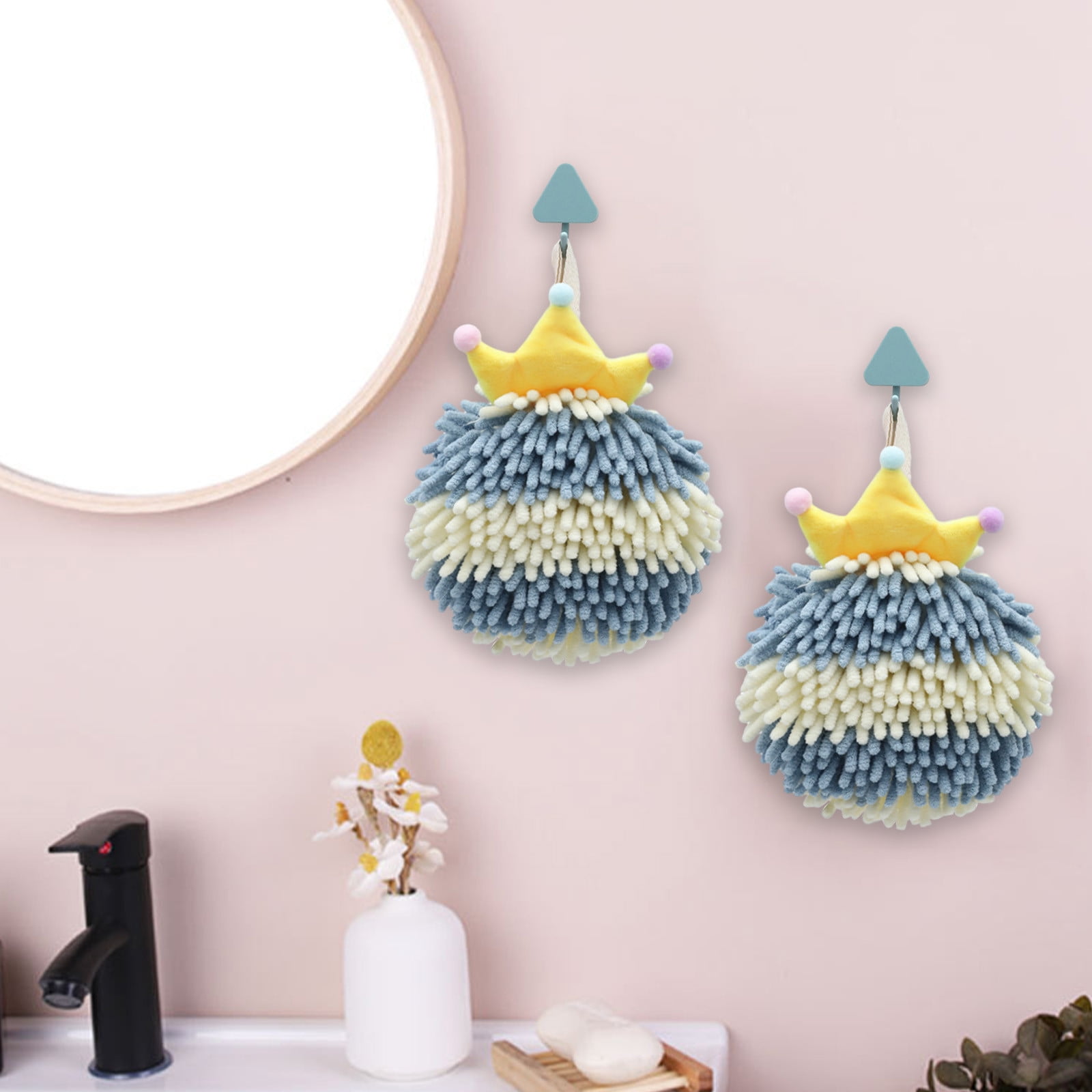 Crown Chenille Hand Towel under $5! Yannianjz Crown Chenille Hand Towel ...