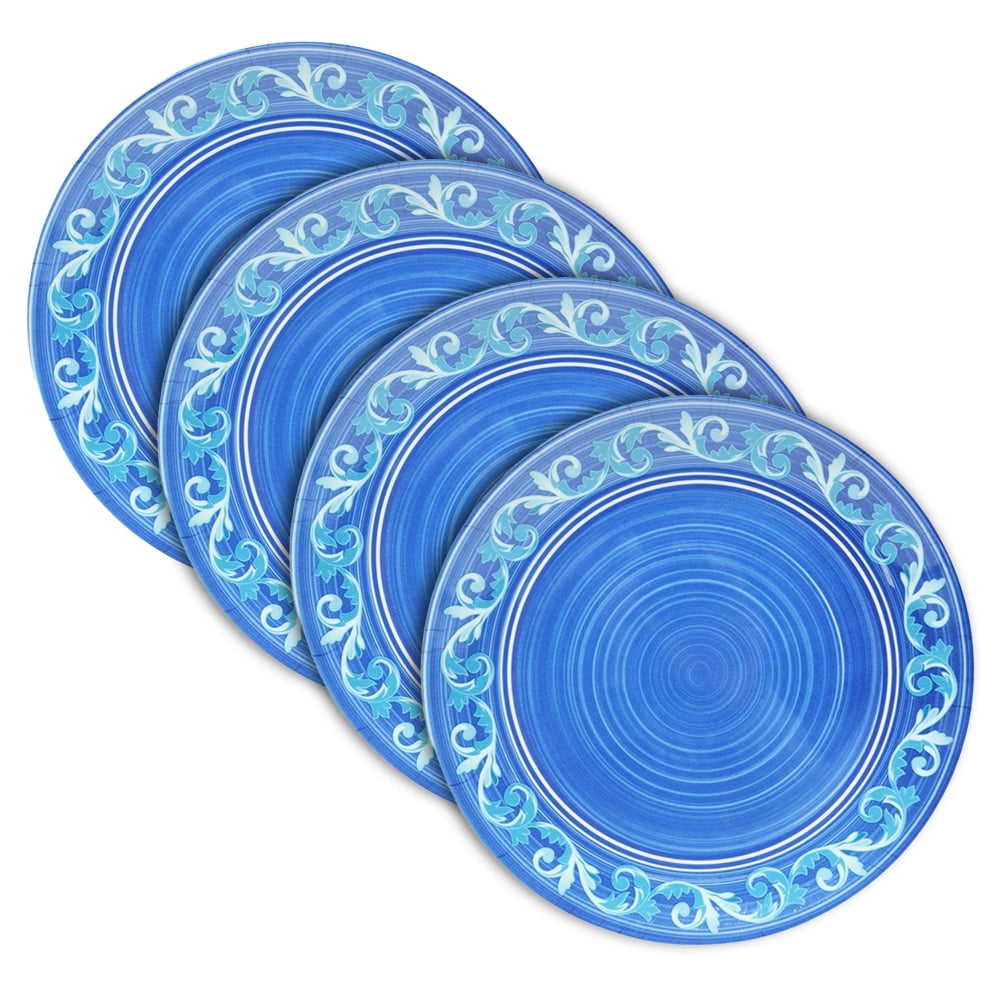 Crown Collections CC601-94 9 Inch Zanzibar Dinnerware Melamine Plates ...