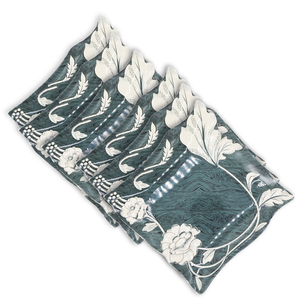 Crown Collections CC607-96 9 Inch Dinnerware Square Shaped Elegant ...