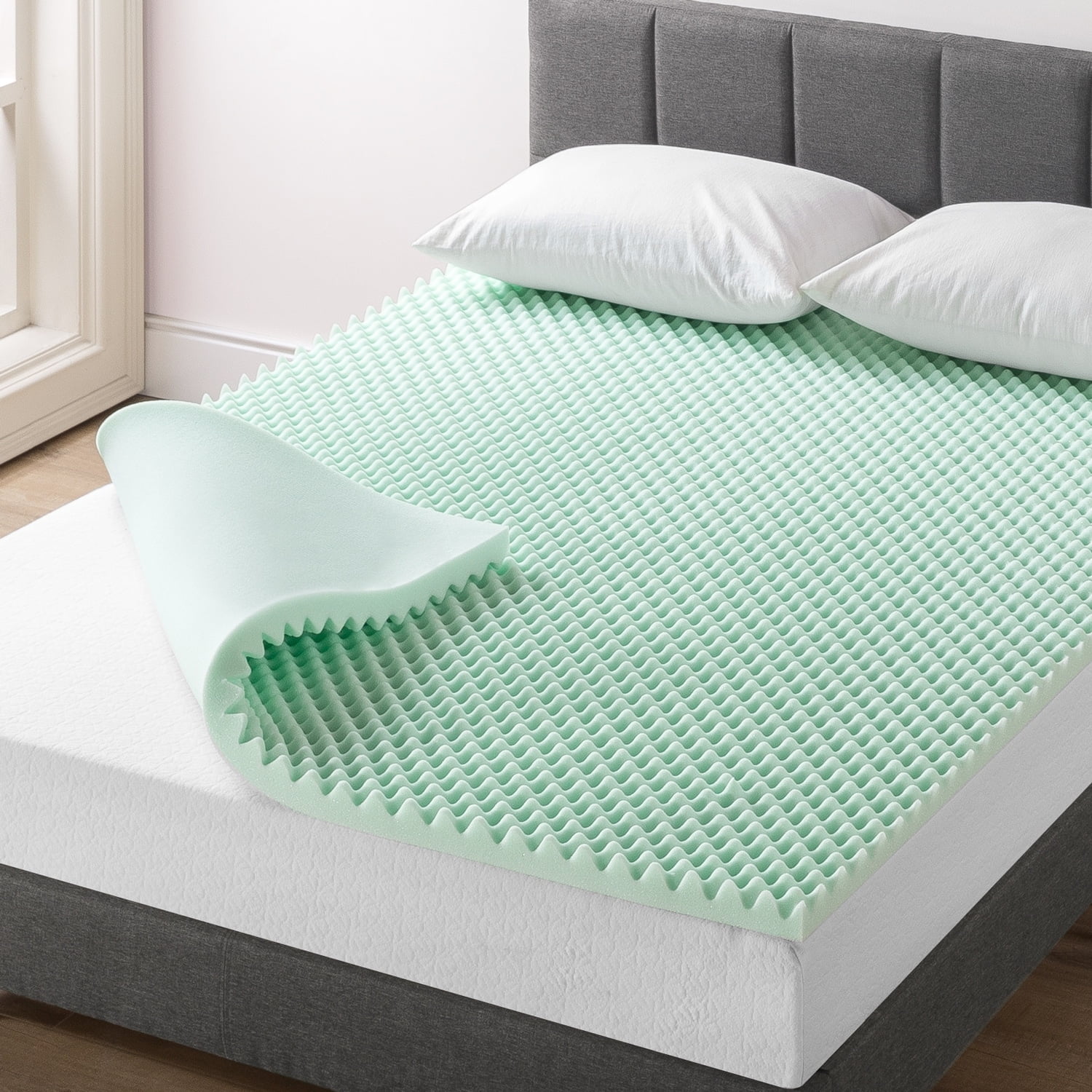 2 inch foam mattress topper walmart store